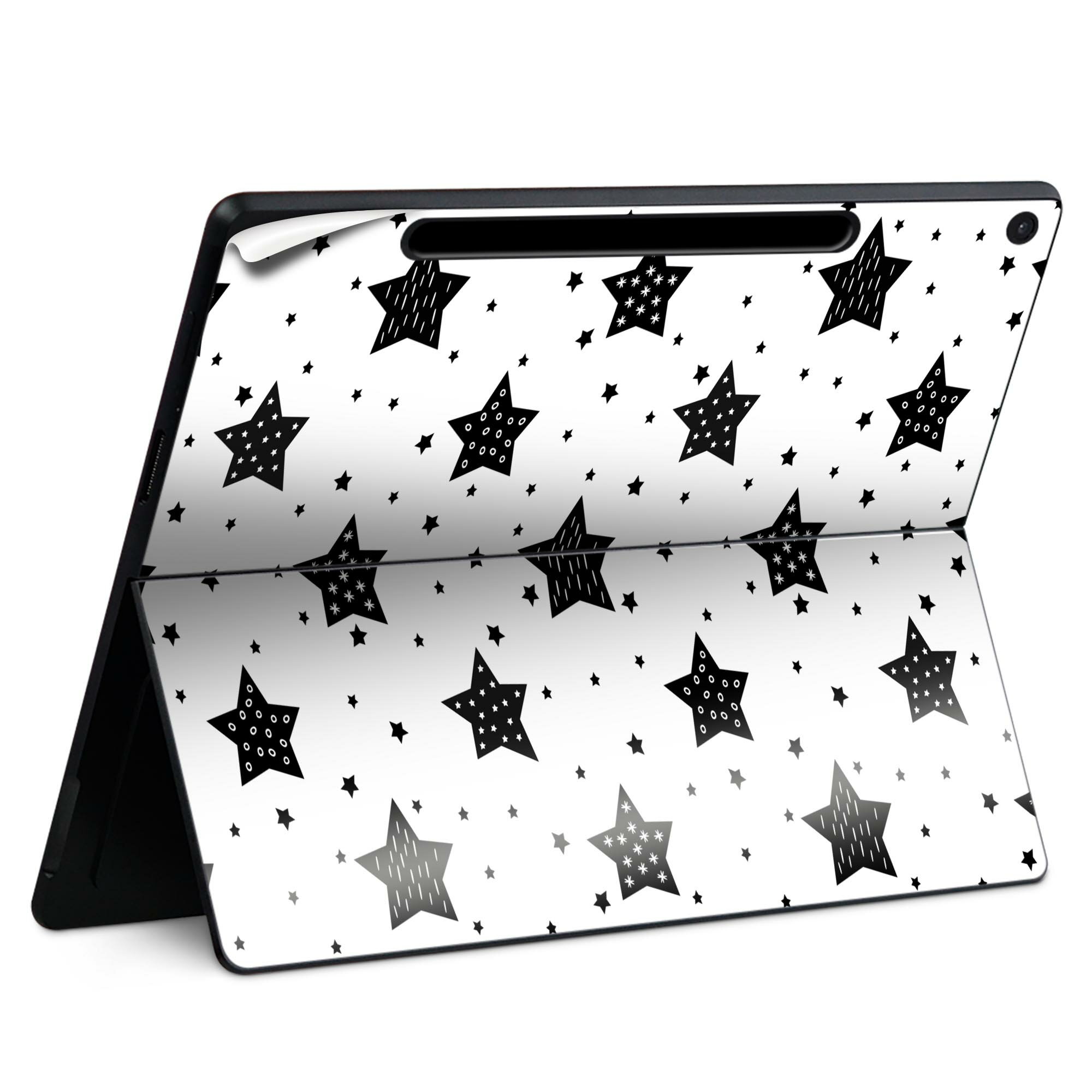 商品特徴・貼るだけでかんたん着せ替え、Surfac Pro 12インチ(2025) 共通対応デザインスキンシール・高精細プリントで写真と遜色のない仕上がり！半光沢シートでしっとりツヤのある表現力・ちょっとしたすり傷からSurface本体を保...