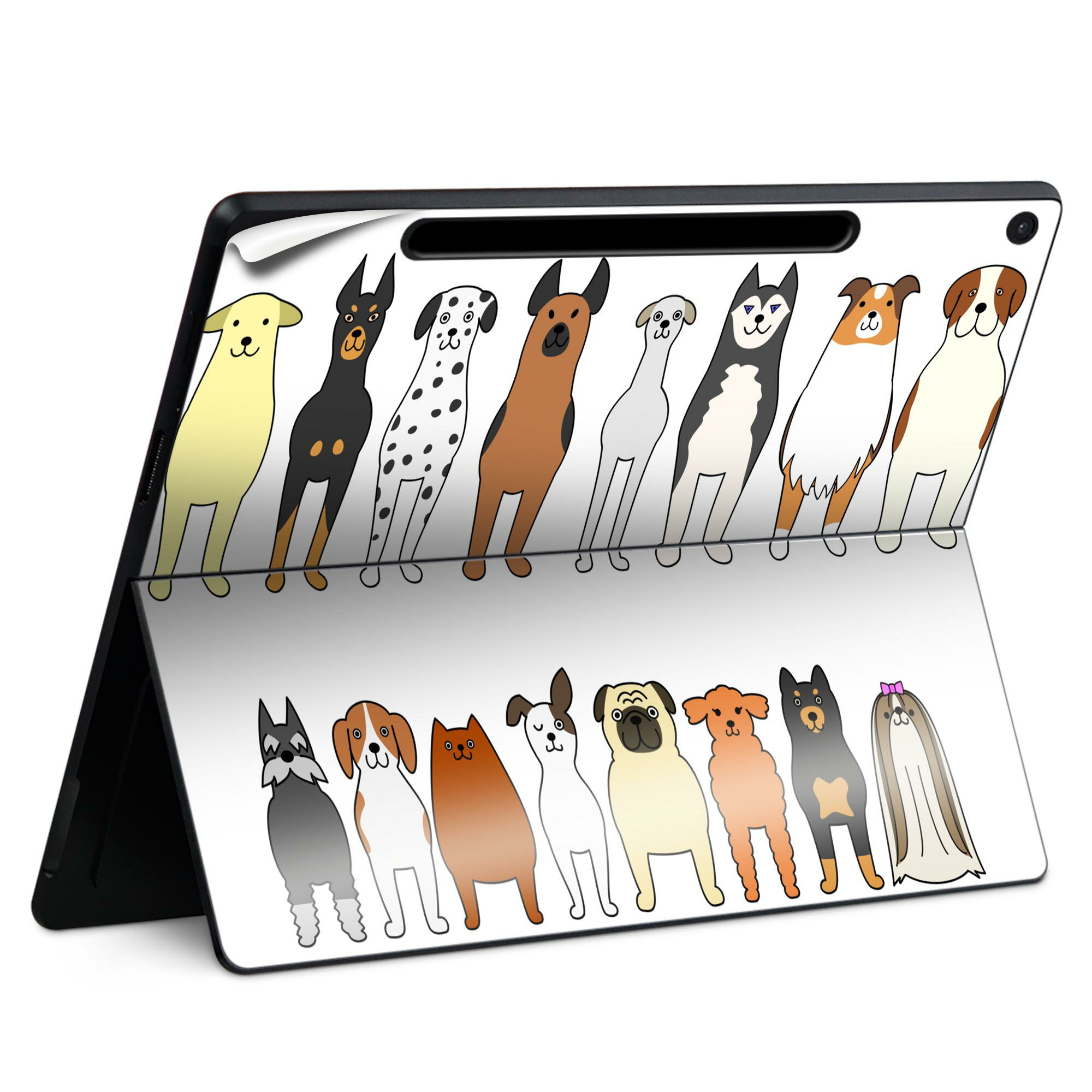 商品特徴・貼るだけでかんたん着せ替え、Surfac Pro 12インチ(2025) 共通対応デザインスキンシール・高精細プリントで写真と遜色のない仕上がり！半光沢シートでしっとりツヤのある表現力・ちょっとしたすり傷からSurface本体を保...