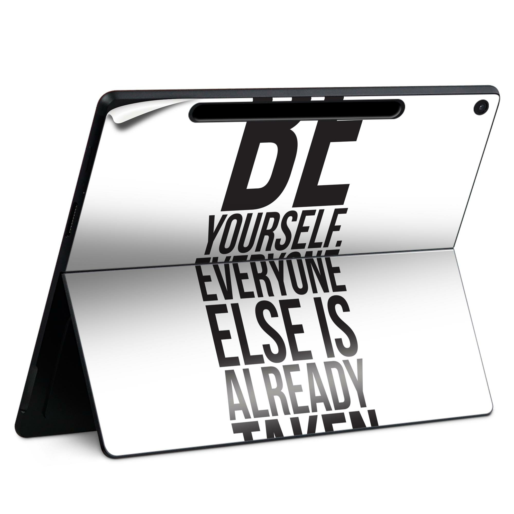 商品特徴・貼るだけでかんたん着せ替え、Surfac Pro 12インチ(2025) 共通対応デザインスキンシール・高精細プリントで写真と遜色のない仕上がり！半光沢シートでしっとりツヤのある表現力・ちょっとしたすり傷からSurface本体を保...