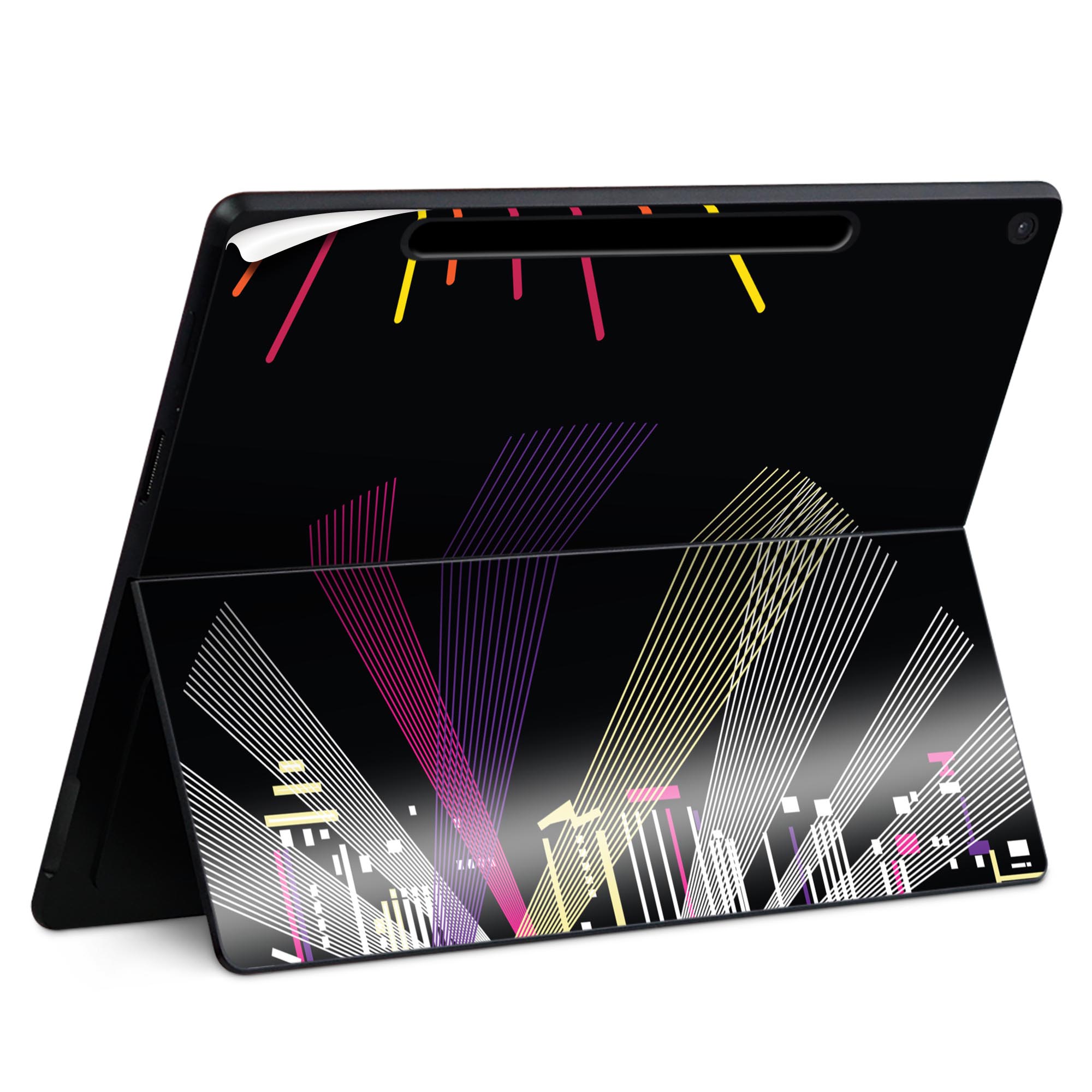 商品特徴・貼るだけでかんたん着せ替え、Surfac Pro 12インチ(2025) 共通対応デザインスキンシール・高精細プリントで写真と遜色のない仕上がり！半光沢シートでしっとりツヤのある表現力・ちょっとしたすり傷からSurface本体を保...