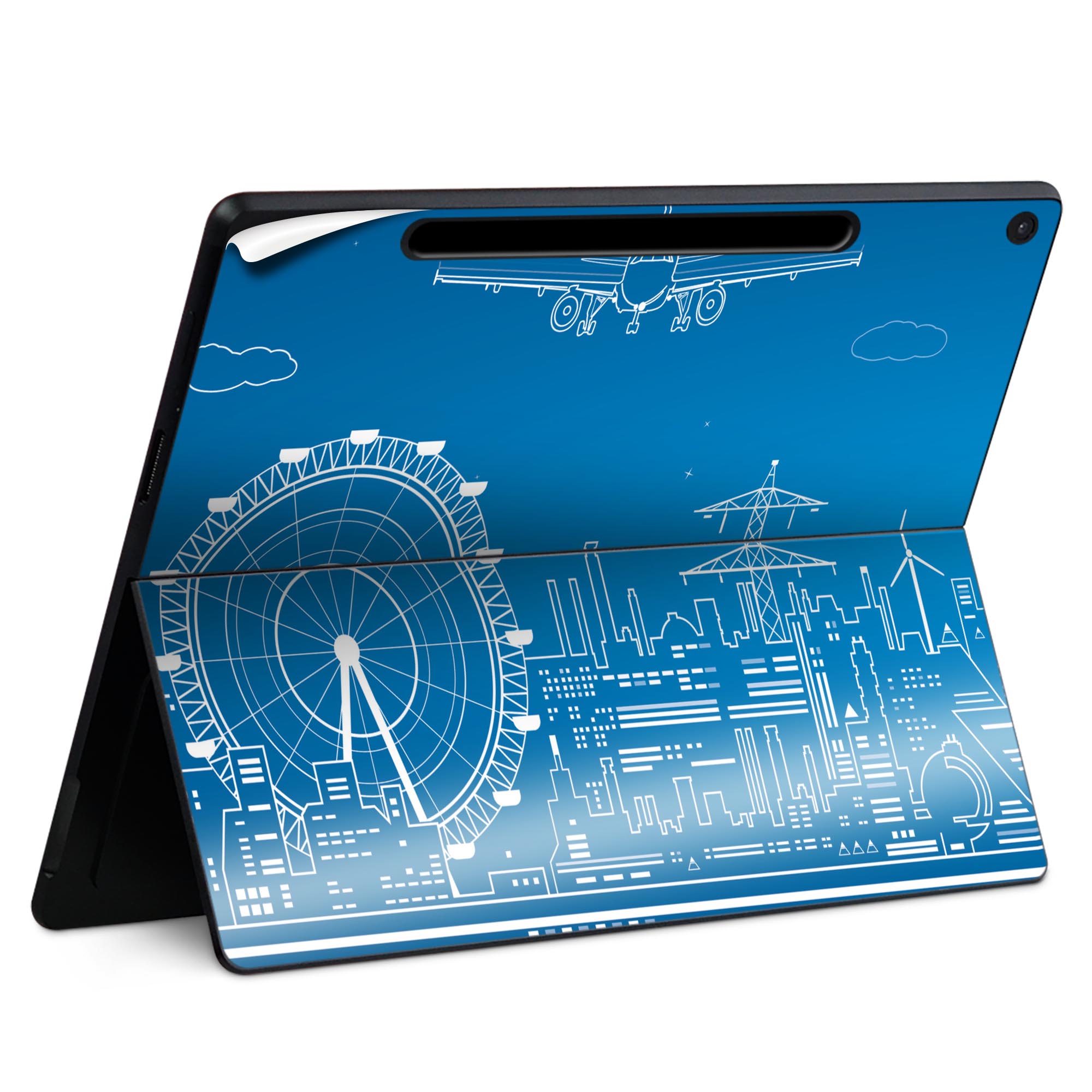 商品特徴・貼るだけでかんたん着せ替え、Surfac Pro 12インチ(2025) 共通対応デザインスキンシール・高精細プリントで写真と遜色のない仕上がり！半光沢シートでしっとりツヤのある表現力・ちょっとしたすり傷からSurface本体を保...