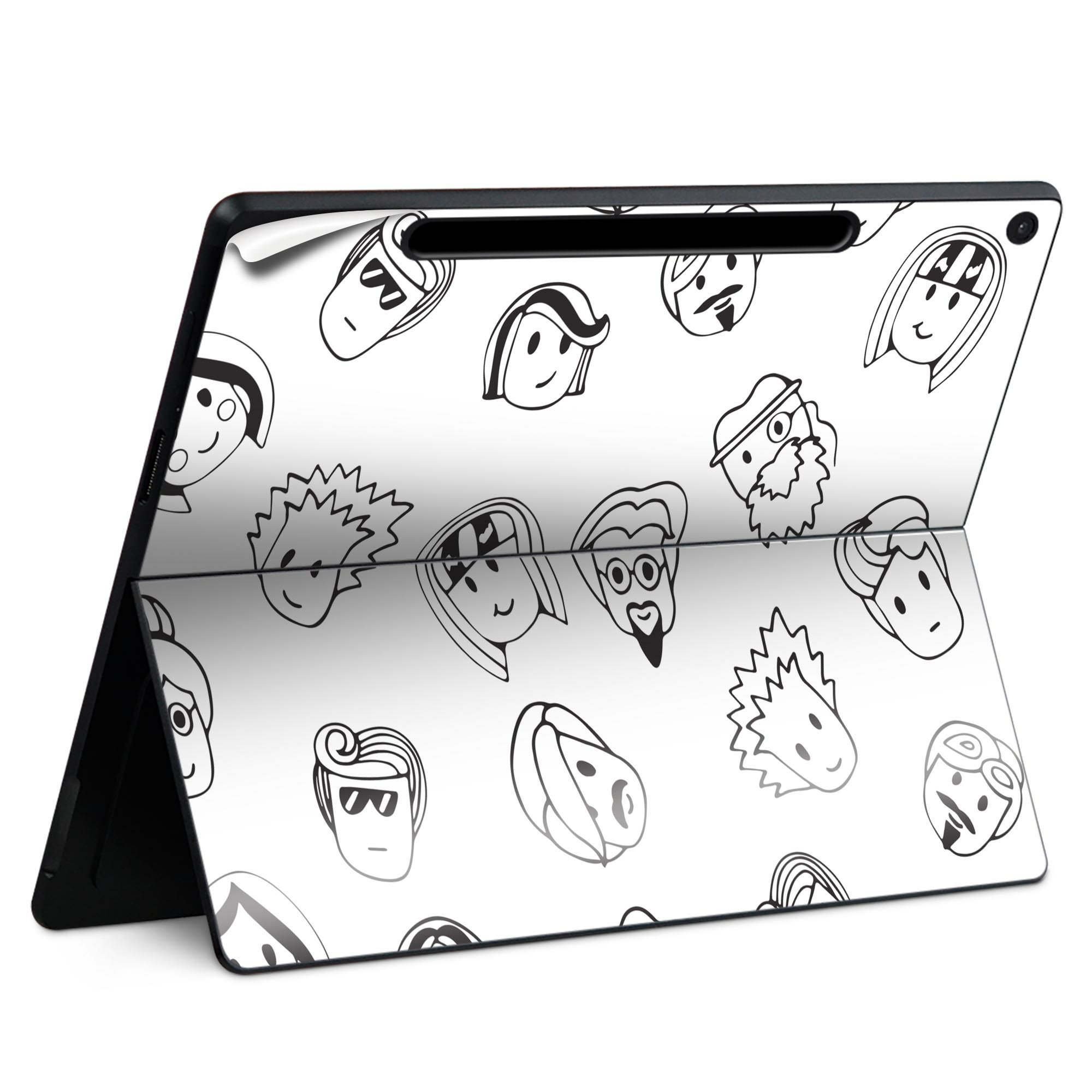 商品特徴・貼るだけでかんたん着せ替え、Surfac Pro 12インチ(2025) 共通対応デザインスキンシール・高精細プリントで写真と遜色のない仕上がり！半光沢シートでしっとりツヤのある表現力・ちょっとしたすり傷からSurface本体を保...