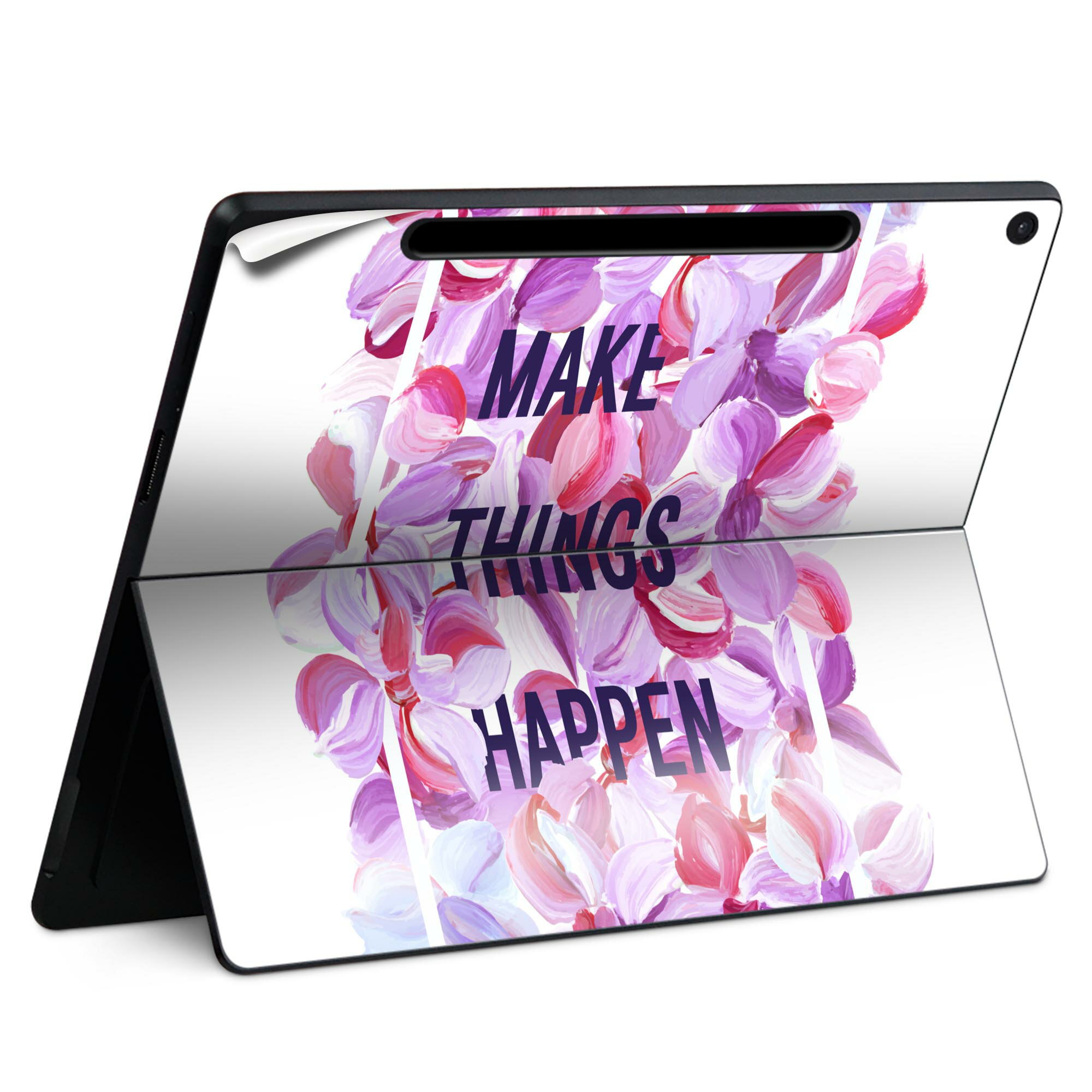 商品特徴・貼るだけでかんたん着せ替え、Surfac Pro 12インチ(2025) 共通対応デザインスキンシール・高精細プリントで写真と遜色のない仕上がり！半光沢シートでしっとりツヤのある表現力・ちょっとしたすり傷からSurface本体を保...