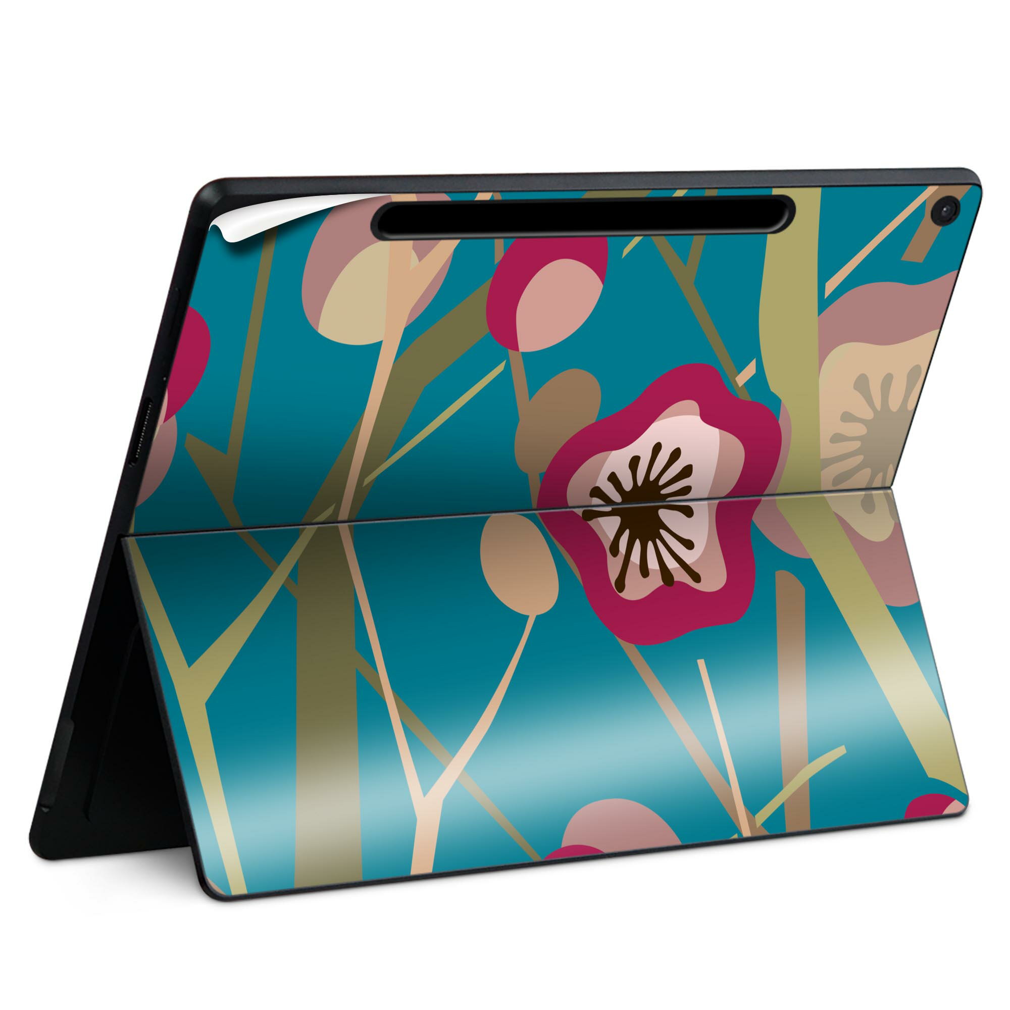 商品特徴・貼るだけでかんたん着せ替え、Surfac Pro 12インチ(2025) 共通対応デザインスキンシール・高精細プリントで写真と遜色のない仕上がり！半光沢シートでしっとりツヤのある表現力・ちょっとしたすり傷からSurface本体を保...