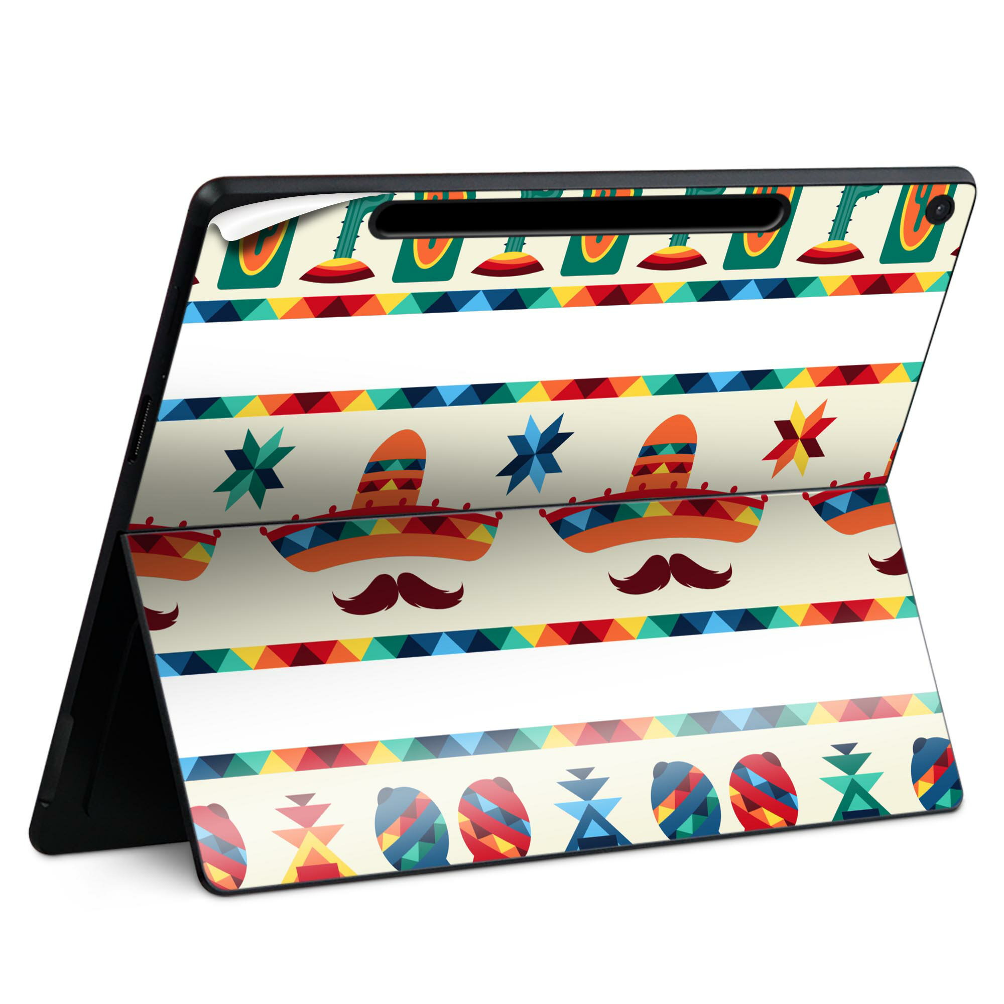 商品特徴・貼るだけでかんたん着せ替え、Surfac Pro 12インチ(2025) 共通対応デザインスキンシール・高精細プリントで写真と遜色のない仕上がり！半光沢シートでしっとりツヤのある表現力・ちょっとしたすり傷からSurface本体を保...