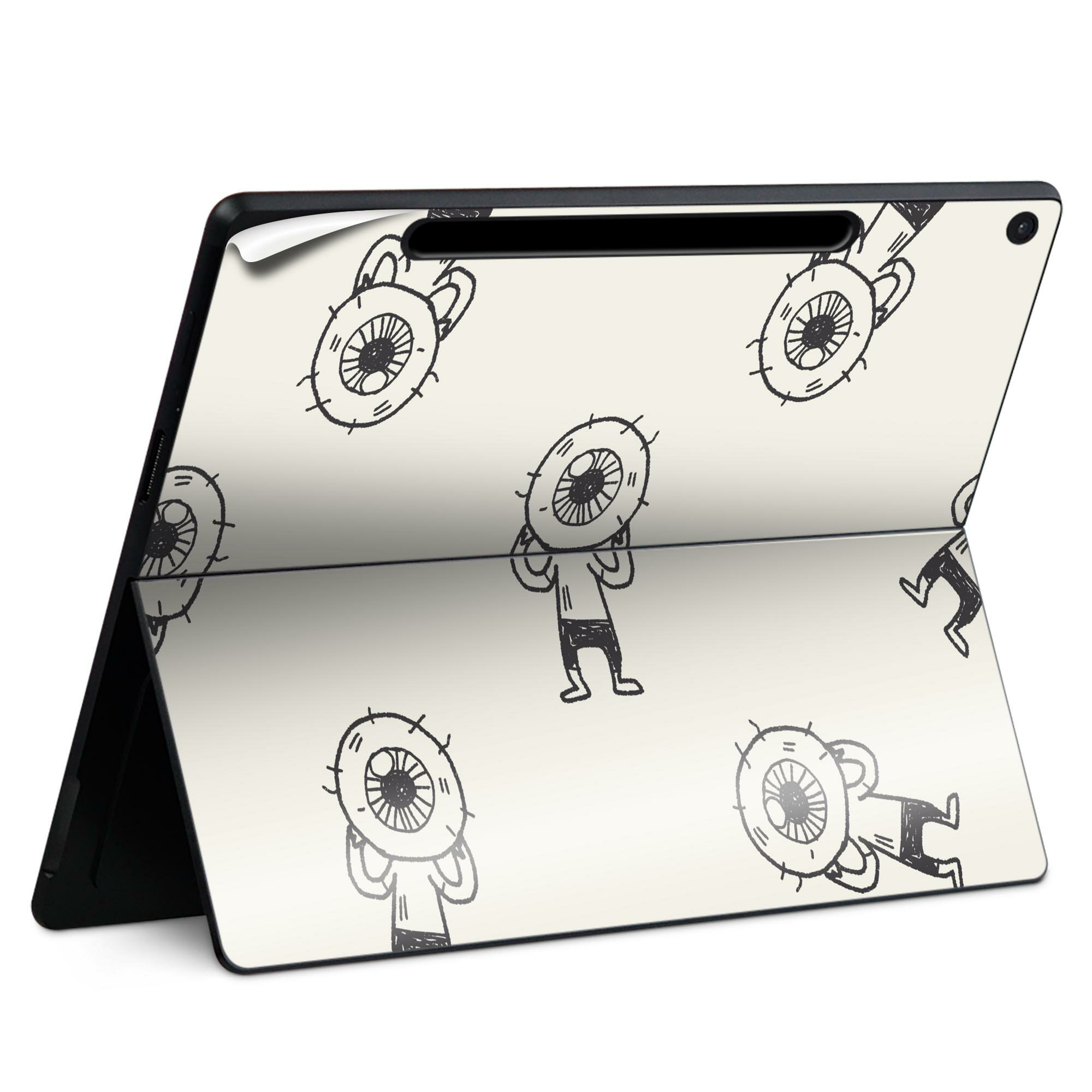 商品特徴・貼るだけでかんたん着せ替え、Surfac Pro 12インチ(2025) 共通対応デザインスキンシール・高精細プリントで写真と遜色のない仕上がり！半光沢シートでしっとりツヤのある表現力・ちょっとしたすり傷からSurface本体を保...