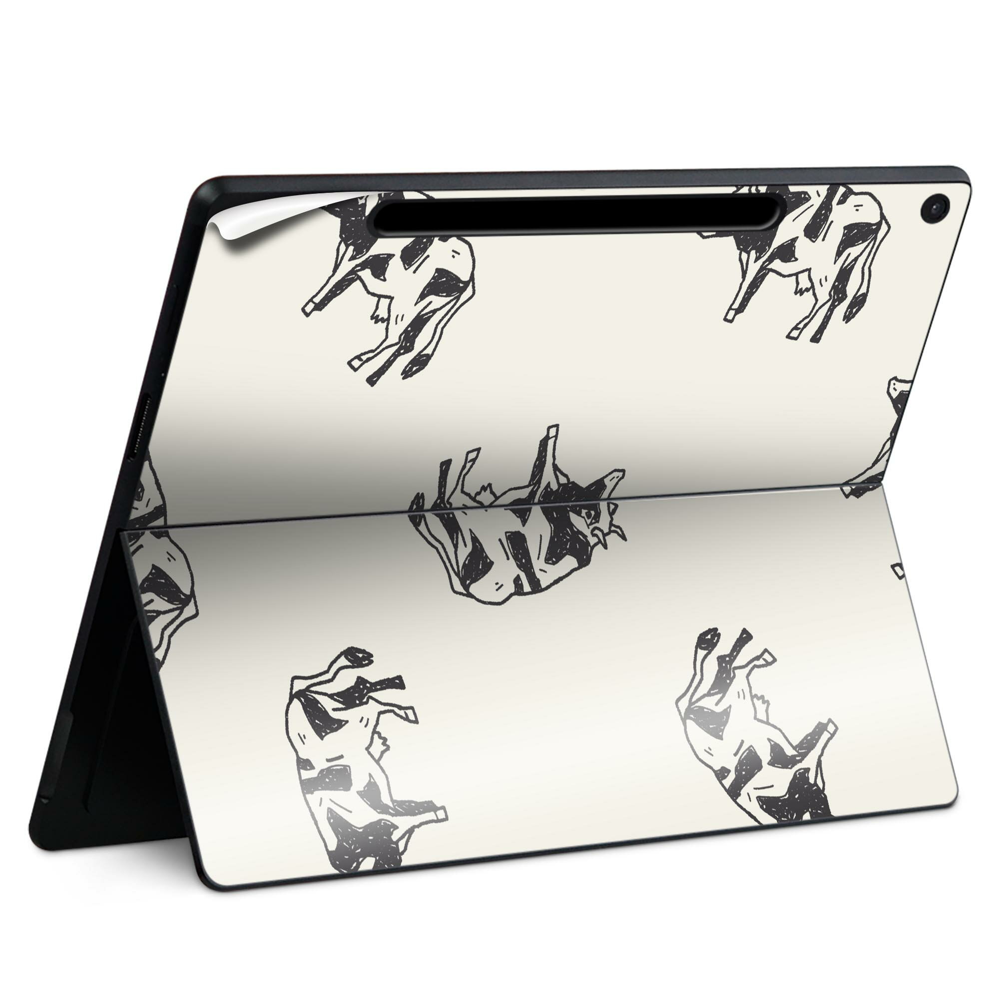 商品特徴・貼るだけでかんたん着せ替え、Surfac Pro 12インチ(2025) 共通対応デザインスキンシール・高精細プリントで写真と遜色のない仕上がり！半光沢シートでしっとりツヤのある表現力・ちょっとしたすり傷からSurface本体を保...