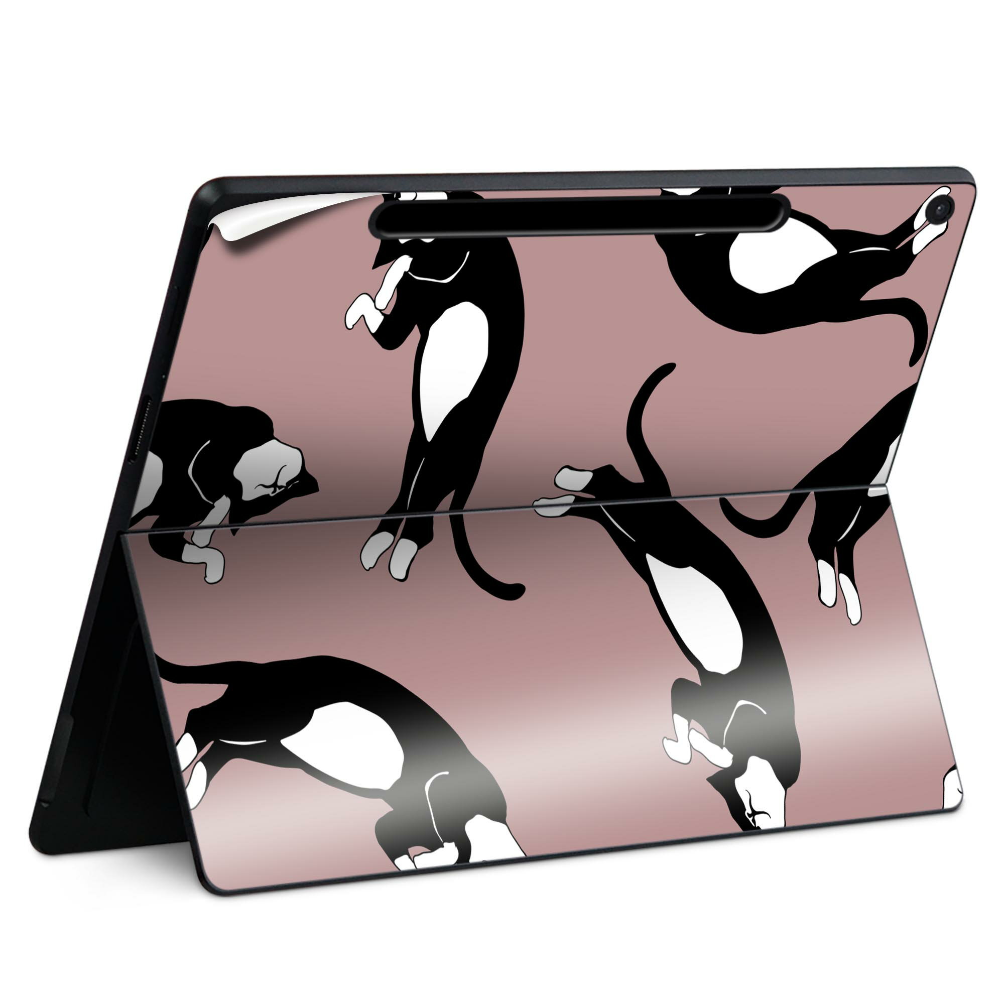 商品特徴・貼るだけでかんたん着せ替え、Surfac Pro 12インチ(2025) 共通対応デザインスキンシール・高精細プリントで写真と遜色のない仕上がり！半光沢シートでしっとりツヤのある表現力・ちょっとしたすり傷からSurface本体を保...