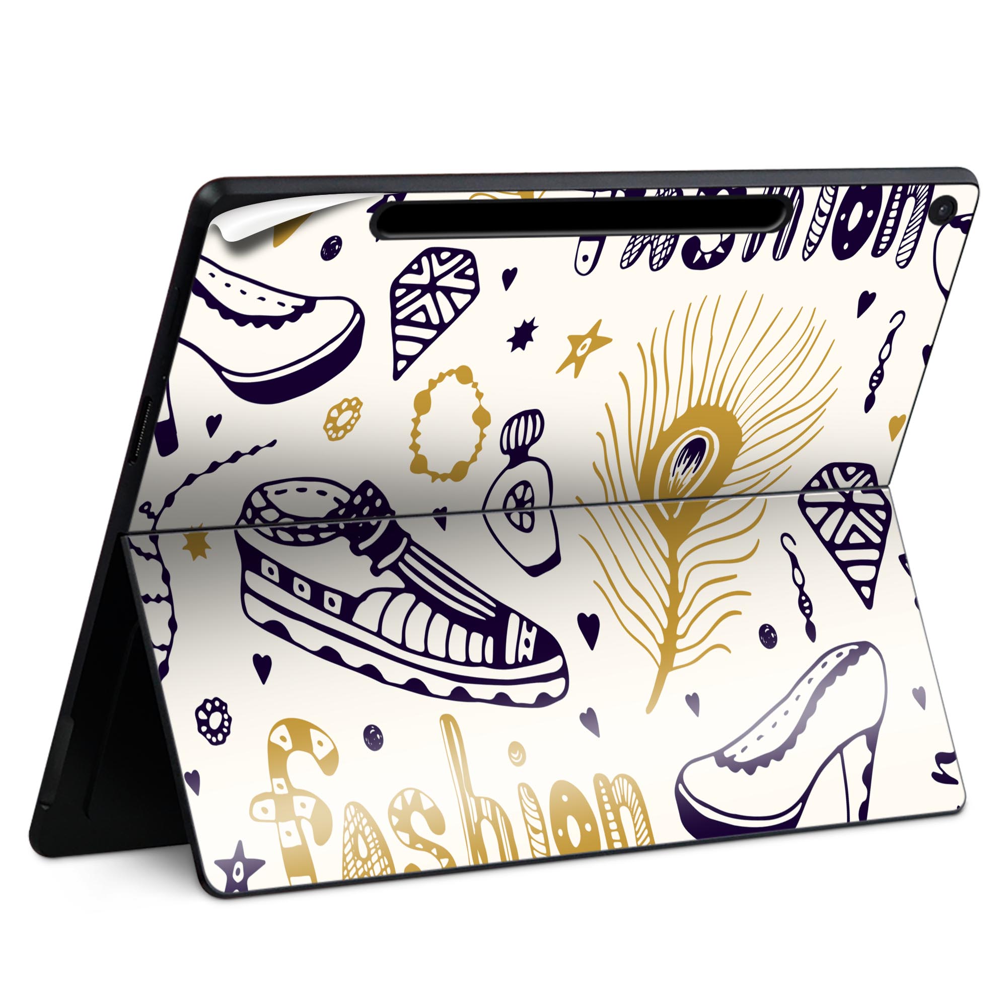 商品特徴・貼るだけでかんたん着せ替え、Surfac Pro 12インチ(2025) 共通対応デザインスキンシール・高精細プリントで写真と遜色のない仕上がり！半光沢シートでしっとりツヤのある表現力・ちょっとしたすり傷からSurface本体を保...