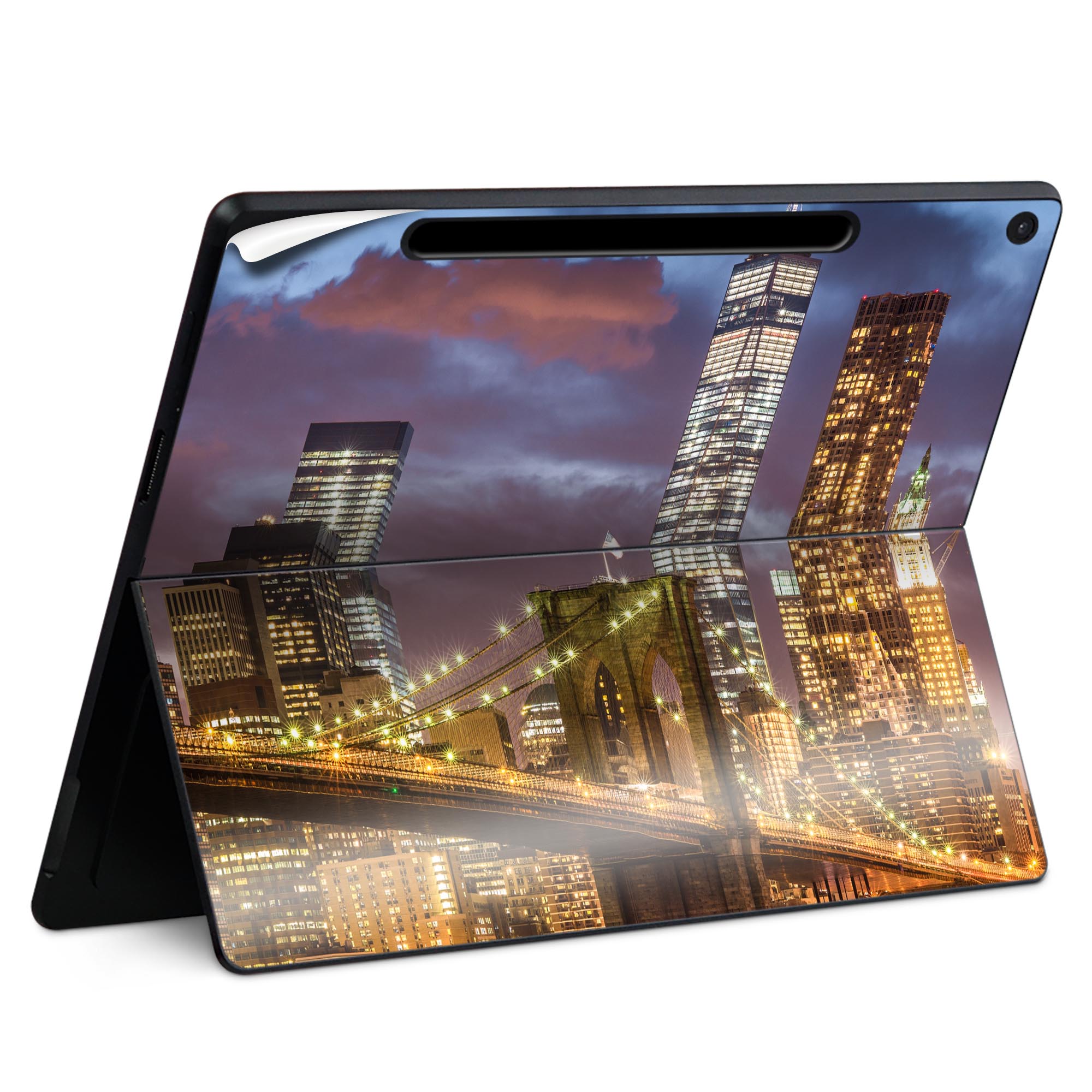 商品特徴・貼るだけでかんたん着せ替え、Surfac Pro 12インチ(2025) 共通対応デザインスキンシール・高精細プリントで写真と遜色のない仕上がり！半光沢シートでしっとりツヤのある表現力・ちょっとしたすり傷からSurface本体を保...