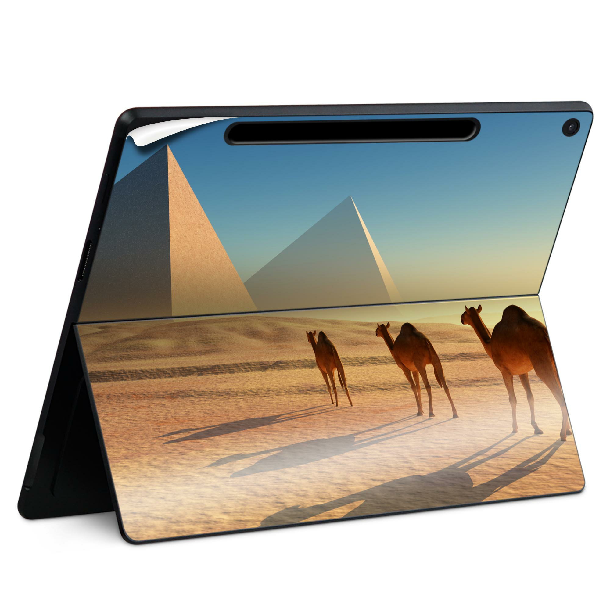 商品特徴・貼るだけでかんたん着せ替え、Surfac Pro 12インチ(2025) 共通対応デザインスキンシール・高精細プリントで写真と遜色のない仕上がり！半光沢シートでしっとりツヤのある表現力・ちょっとしたすり傷からSurface本体を保...