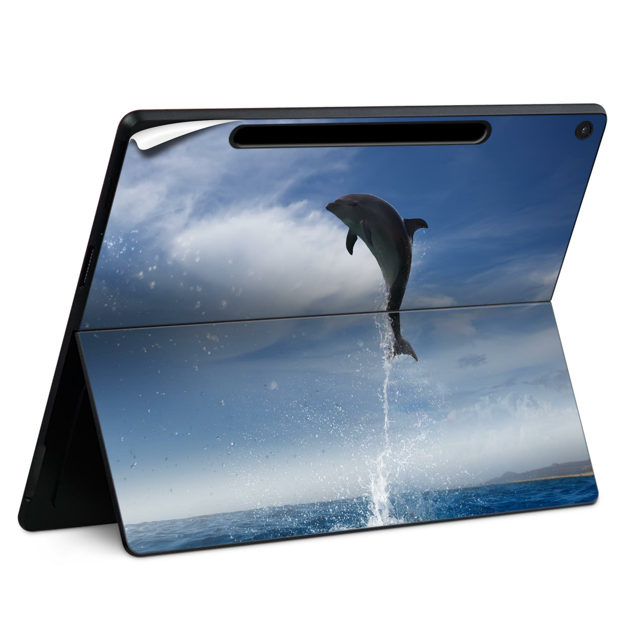 商品特徴・貼るだけでかんたん着せ替え、Surfac Pro 12インチ(2025) 共通対応デザインスキンシール・高精細プリントで写真と遜色のない仕上がり！半光沢シートでしっとりツヤのある表現力・ちょっとしたすり傷からSurface本体を保...