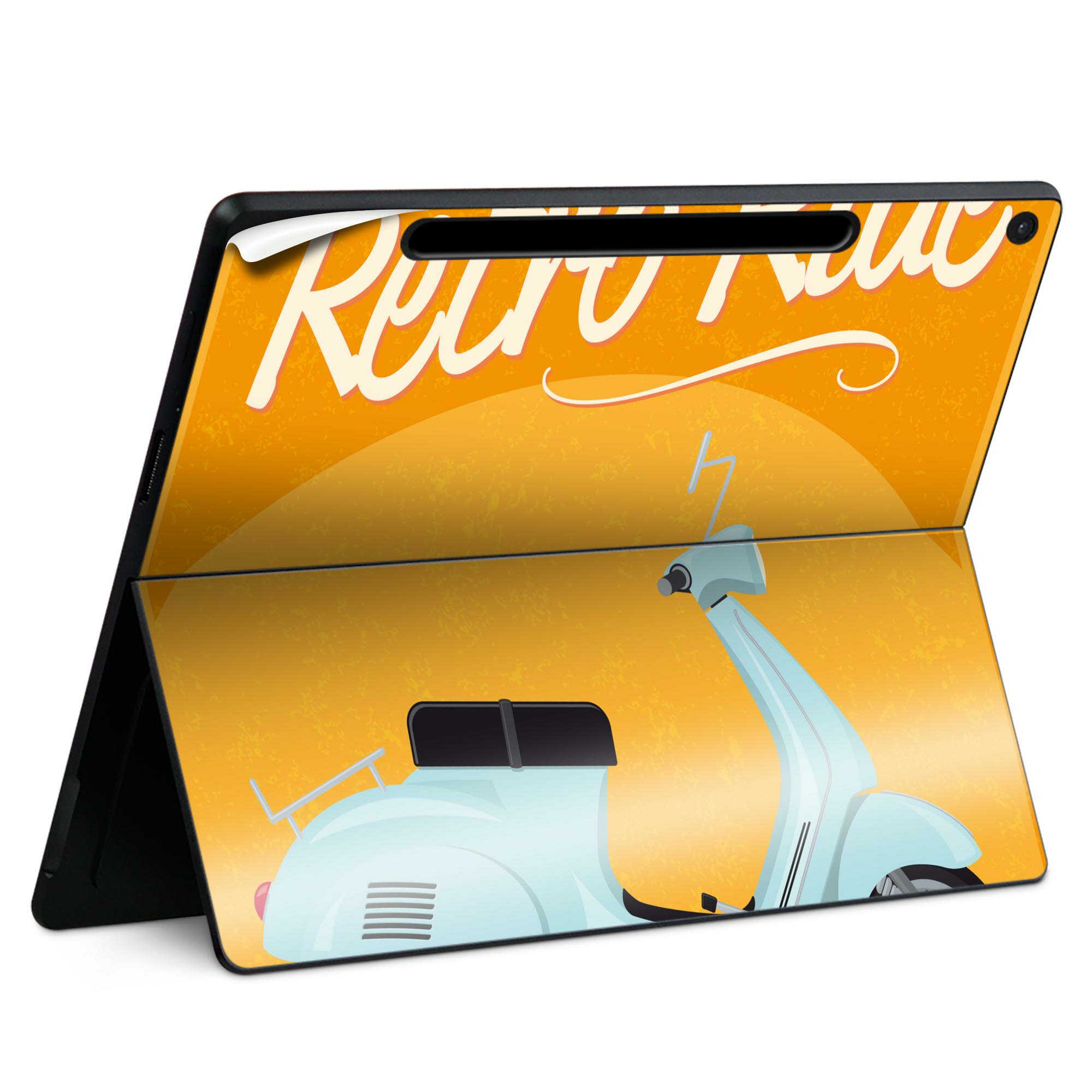 商品特徴・貼るだけでかんたん着せ替え、Surfac Pro 12インチ(2025) 共通対応デザインスキンシール・高精細プリントで写真と遜色のない仕上がり！半光沢シートでしっとりツヤのある表現力・ちょっとしたすり傷からSurface本体を保...