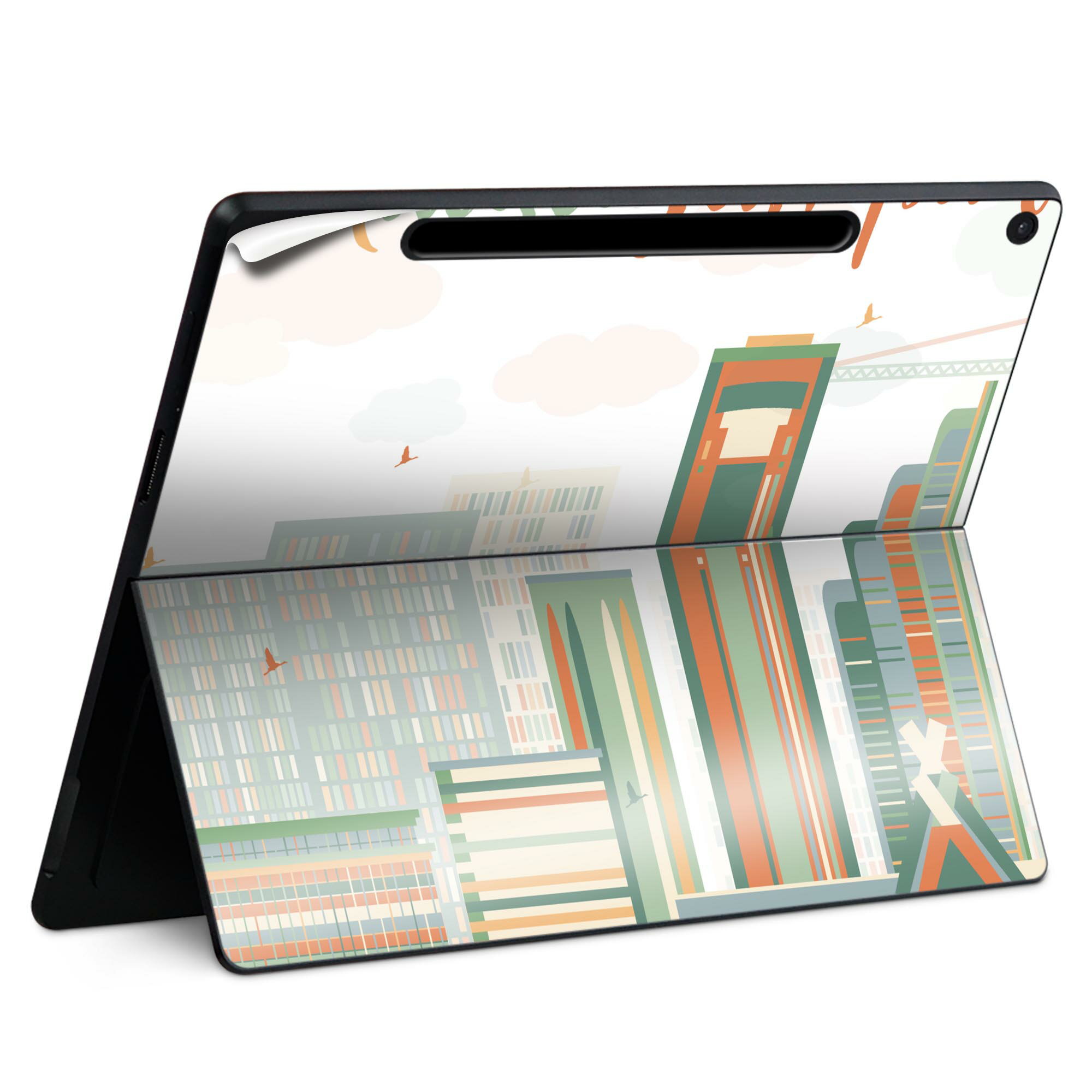 商品特徴・貼るだけでかんたん着せ替え、Surfac Pro 12インチ(2025) 共通対応デザインスキンシール・高精細プリントで写真と遜色のない仕上がり！半光沢シートでしっとりツヤのある表現力・ちょっとしたすり傷からSurface本体を保...