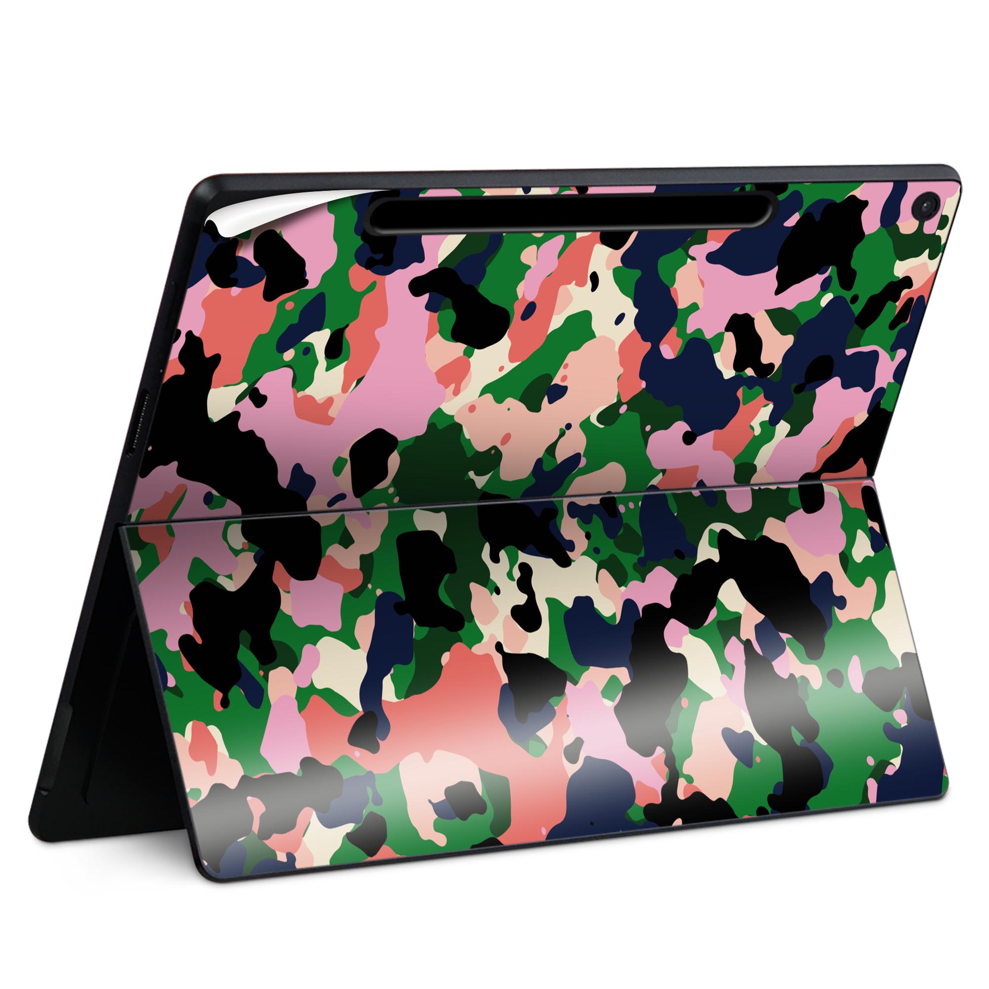 商品特徴・貼るだけでかんたん着せ替え、Surfac Pro 12インチ(2025) 共通対応デザインスキンシール・高精細プリントで写真と遜色のない仕上がり！半光沢シートでしっとりツヤのある表現力・ちょっとしたすり傷からSurface本体を保...