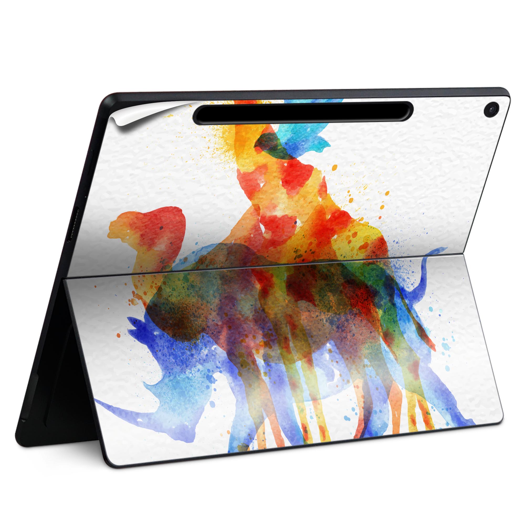 商品特徴・貼るだけでかんたん着せ替え、Surfac Pro 12インチ(2025) 共通対応デザインスキンシール・高精細プリントで写真と遜色のない仕上がり！半光沢シートでしっとりツヤのある表現力・ちょっとしたすり傷からSurface本体を保...