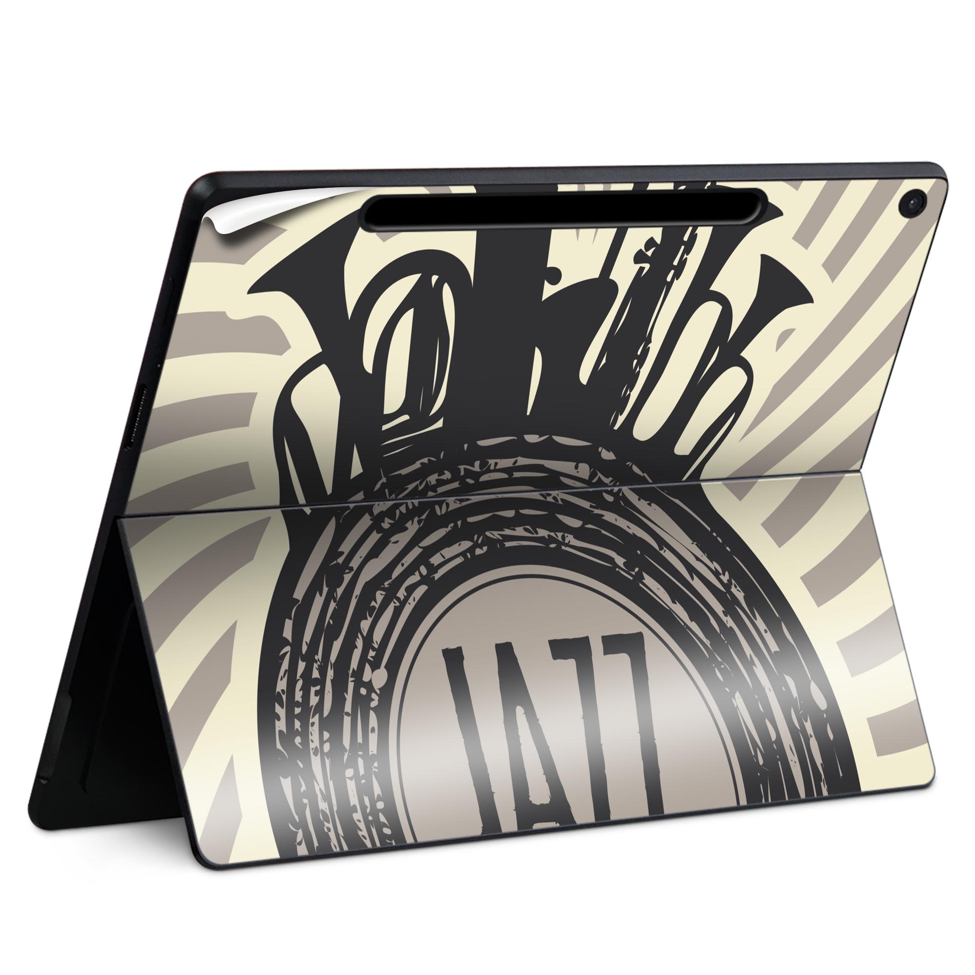 商品特徴・貼るだけでかんたん着せ替え、Surfac Pro 12インチ(2025) 共通対応デザインスキンシール・高精細プリントで写真と遜色のない仕上がり！半光沢シートでしっとりツヤのある表現力・ちょっとしたすり傷からSurface本体を保...