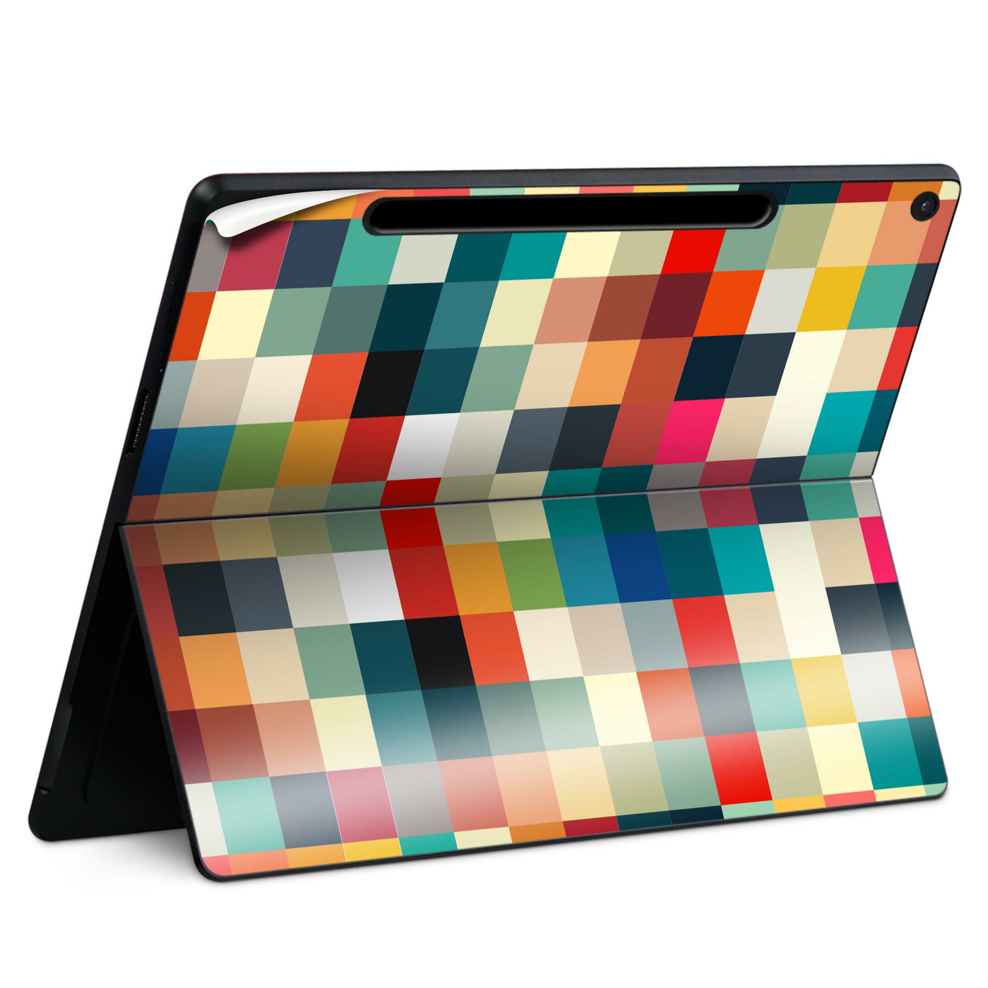 商品特徴・貼るだけでかんたん着せ替え、Surfac Pro 12インチ(2025) 共通対応デザインスキンシール・高精細プリントで写真と遜色のない仕上がり！半光沢シートでしっとりツヤのある表現力・ちょっとしたすり傷からSurface本体を保...