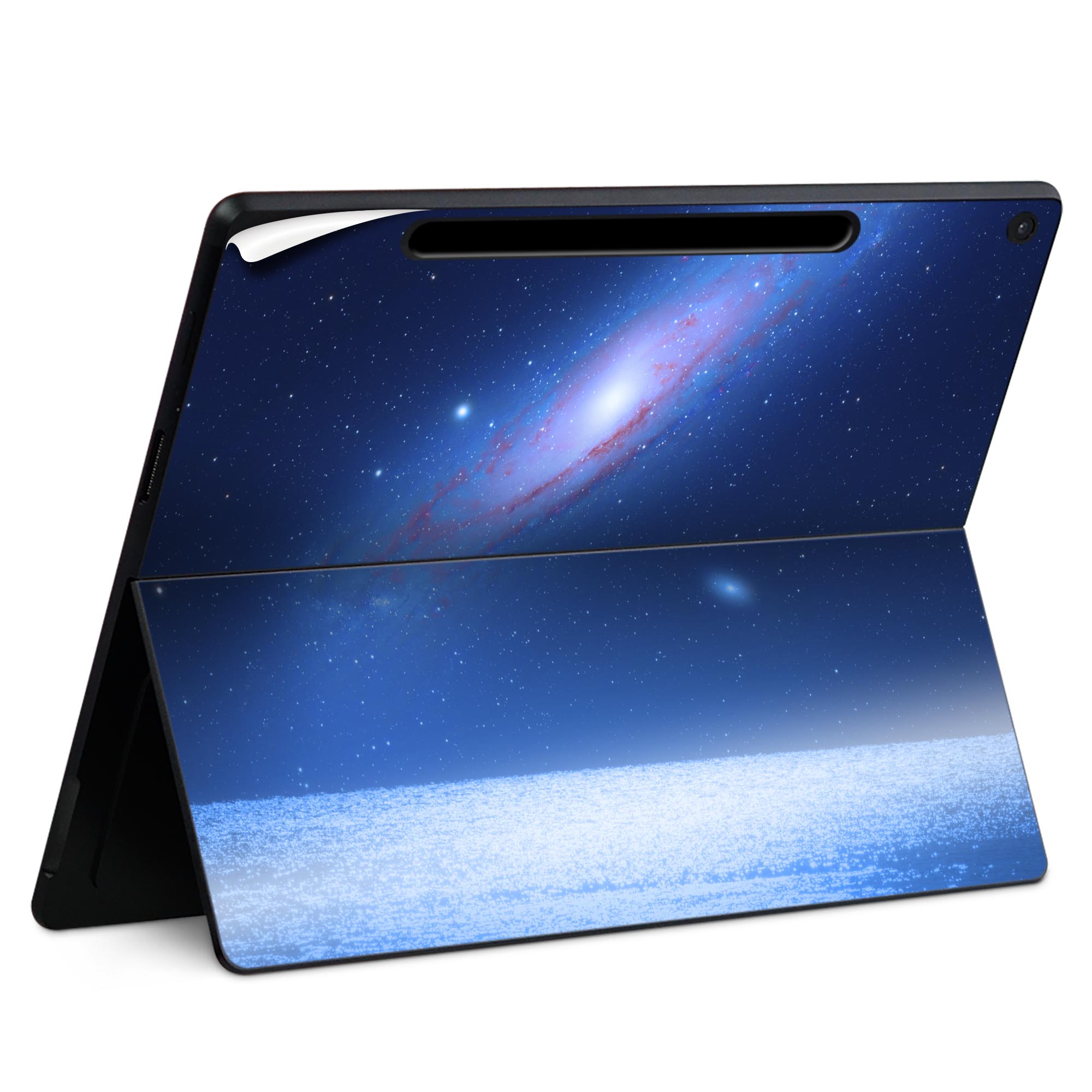 商品特徴・貼るだけでかんたん着せ替え、Surfac Pro 12インチ(2025) 共通対応デザインスキンシール・高精細プリントで写真と遜色のない仕上がり！半光沢シートでしっとりツヤのある表現力・ちょっとしたすり傷からSurface本体を保...