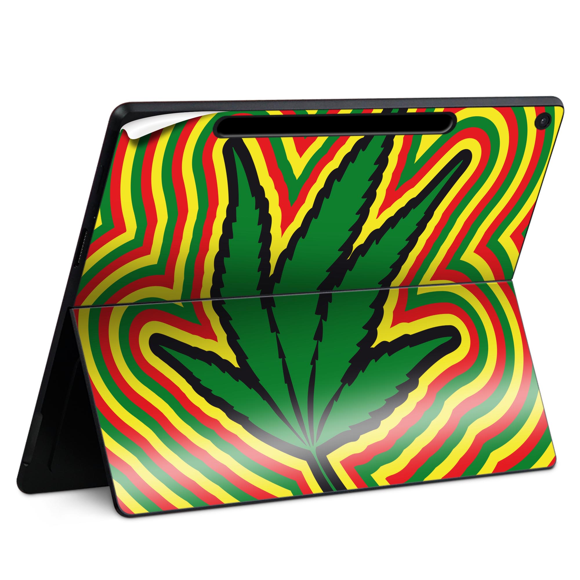 商品特徴・貼るだけでかんたん着せ替え、Surfac Pro 12インチ(2025) 共通対応デザインスキンシール・高精細プリントで写真と遜色のない仕上がり！半光沢シートでしっとりツヤのある表現力・ちょっとしたすり傷からSurface本体を保...