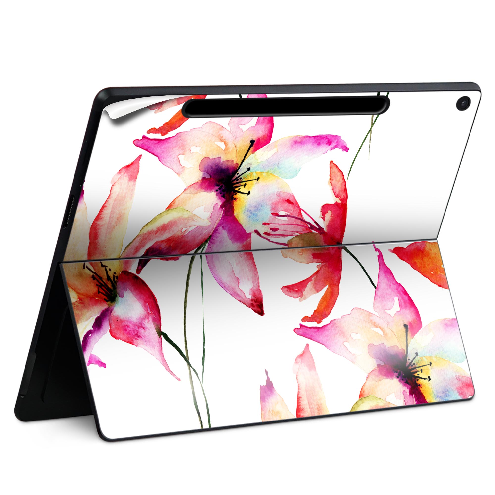 商品特徴・貼るだけでかんたん着せ替え、Surfac Pro 12インチ(2025) 共通対応デザインスキンシール・高精細プリントで写真と遜色のない仕上がり！半光沢シートでしっとりツヤのある表現力・ちょっとしたすり傷からSurface本体を保...