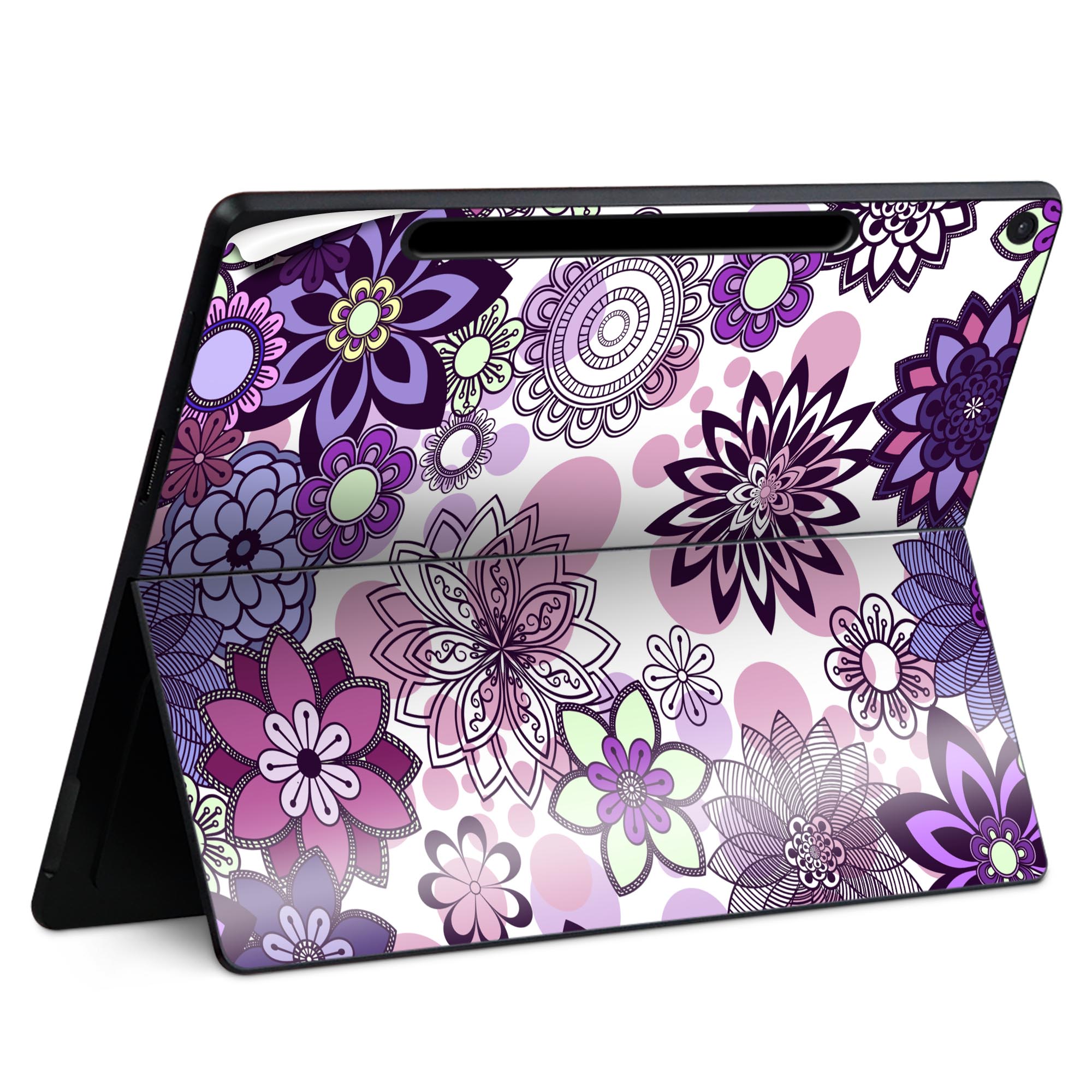 商品特徴・貼るだけでかんたん着せ替え、Surfac Pro 12インチ(2025) 共通対応デザインスキンシール・高精細プリントで写真と遜色のない仕上がり！半光沢シートでしっとりツヤのある表現力・ちょっとしたすり傷からSurface本体を保...