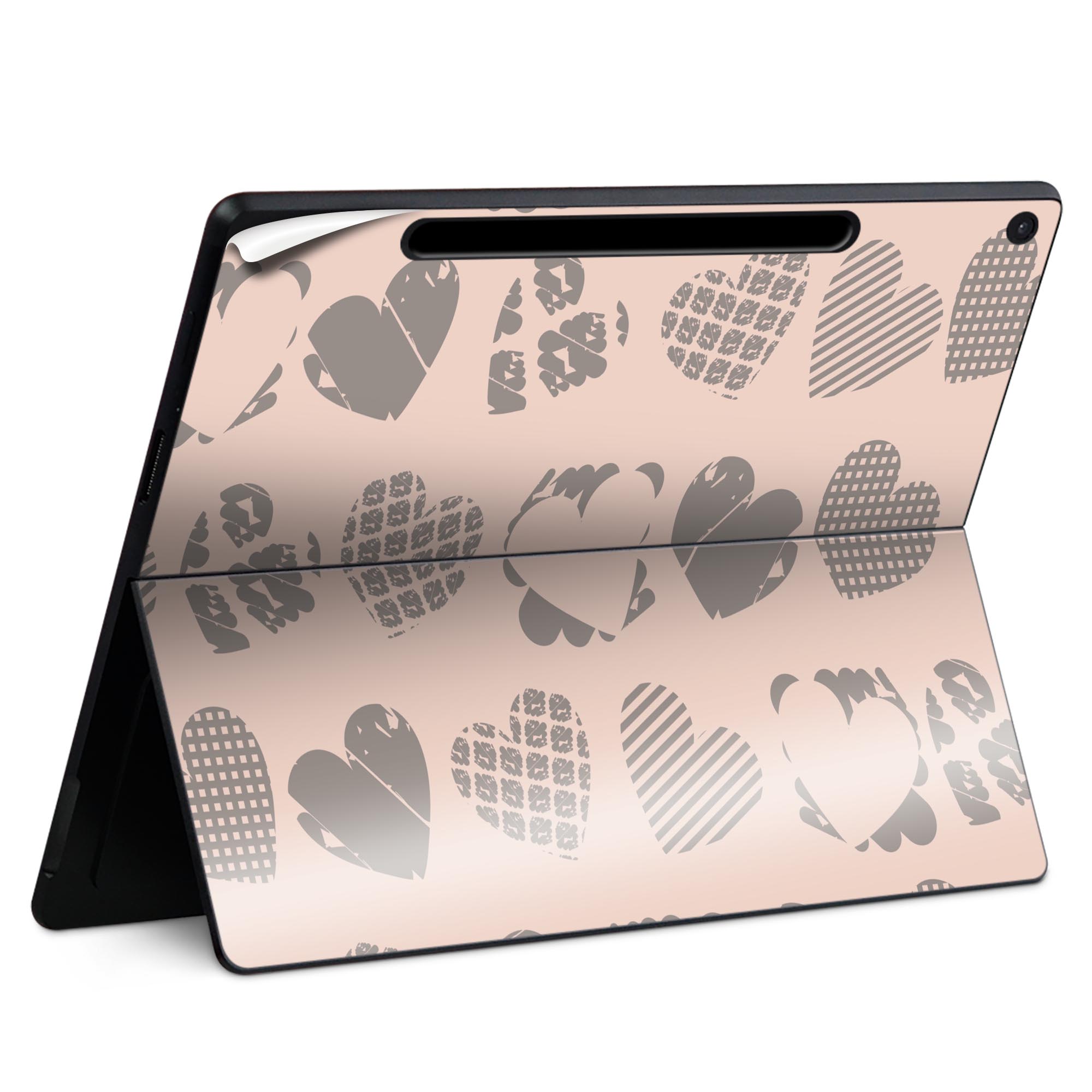 商品特徴・貼るだけでかんたん着せ替え、Surfac Pro 12インチ(2025) 共通対応デザインスキンシール・高精細プリントで写真と遜色のない仕上がり！半光沢シートでしっとりツヤのある表現力・ちょっとしたすり傷からSurface本体を保...