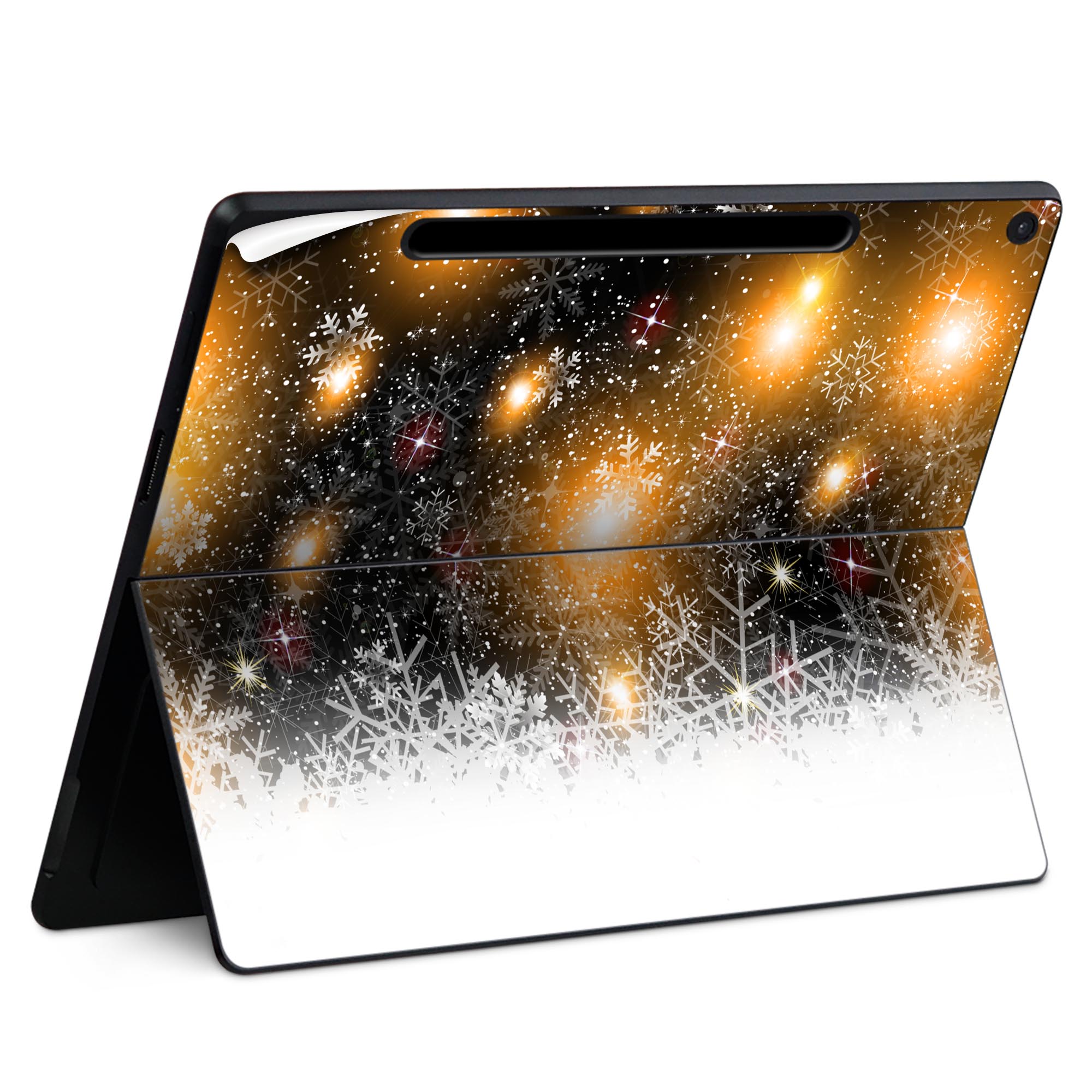 商品特徴・貼るだけでかんたん着せ替え、Surfac Pro 12インチ(2025) 共通対応デザインスキンシール・高精細プリントで写真と遜色のない仕上がり！半光沢シートでしっとりツヤのある表現力・ちょっとしたすり傷からSurface本体を保...