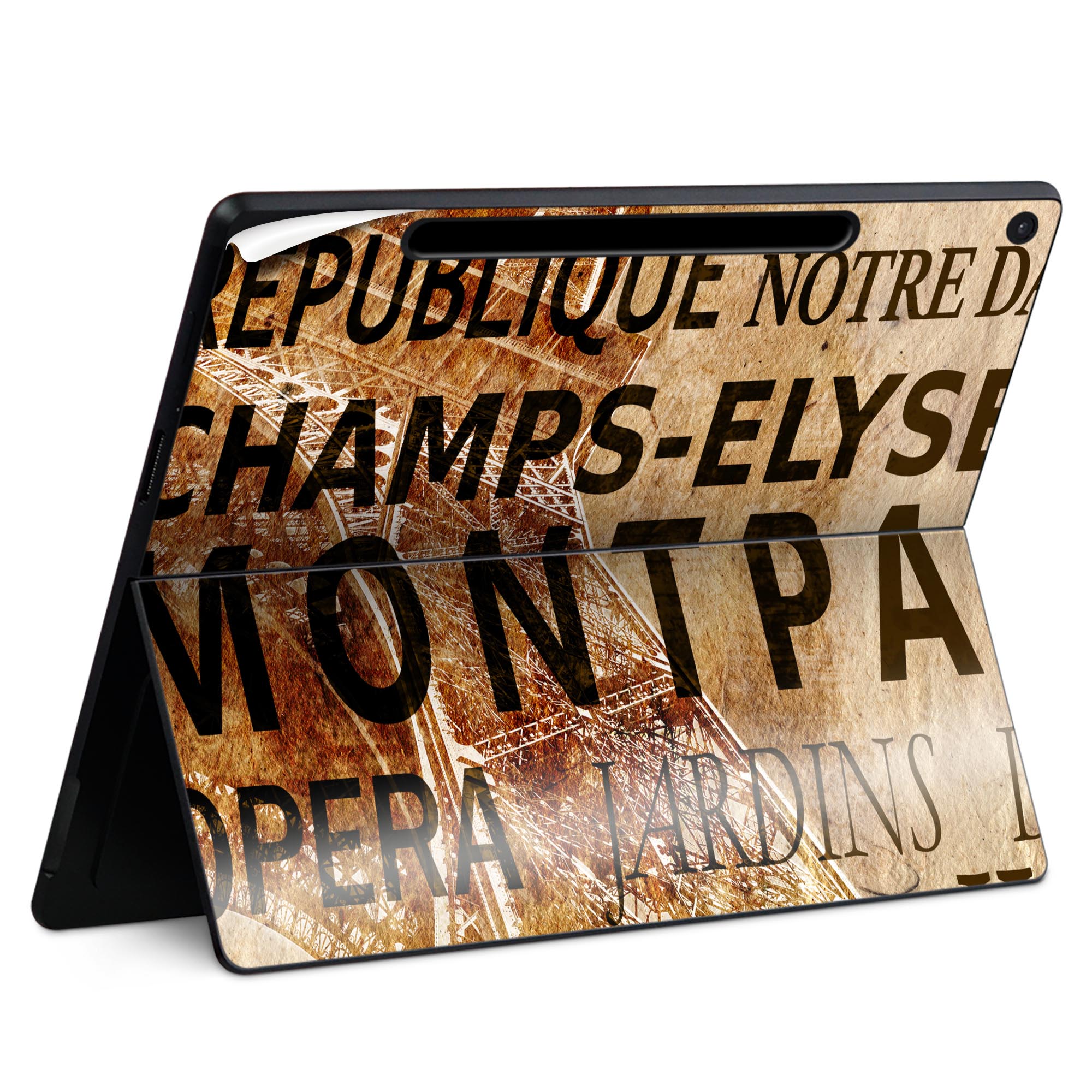 商品特徴・貼るだけでかんたん着せ替え、Surfac Pro 12インチ(2025) 共通対応デザインスキンシール・高精細プリントで写真と遜色のない仕上がり！半光沢シートでしっとりツヤのある表現力・ちょっとしたすり傷からSurface本体を保...