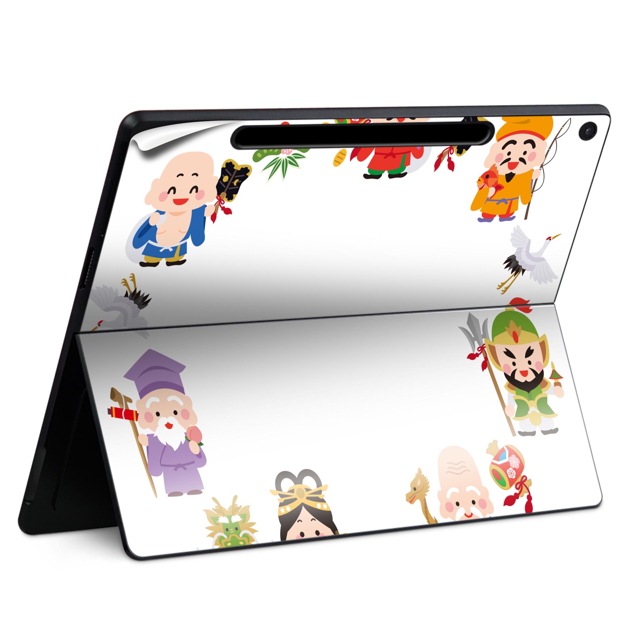 商品特徴・貼るだけでかんたん着せ替え、Surfac Pro 12インチ(2025) 共通対応デザインスキンシール・高精細プリントで写真と遜色のない仕上がり！半光沢シートでしっとりツヤのある表現力・ちょっとしたすり傷からSurface本体を保...