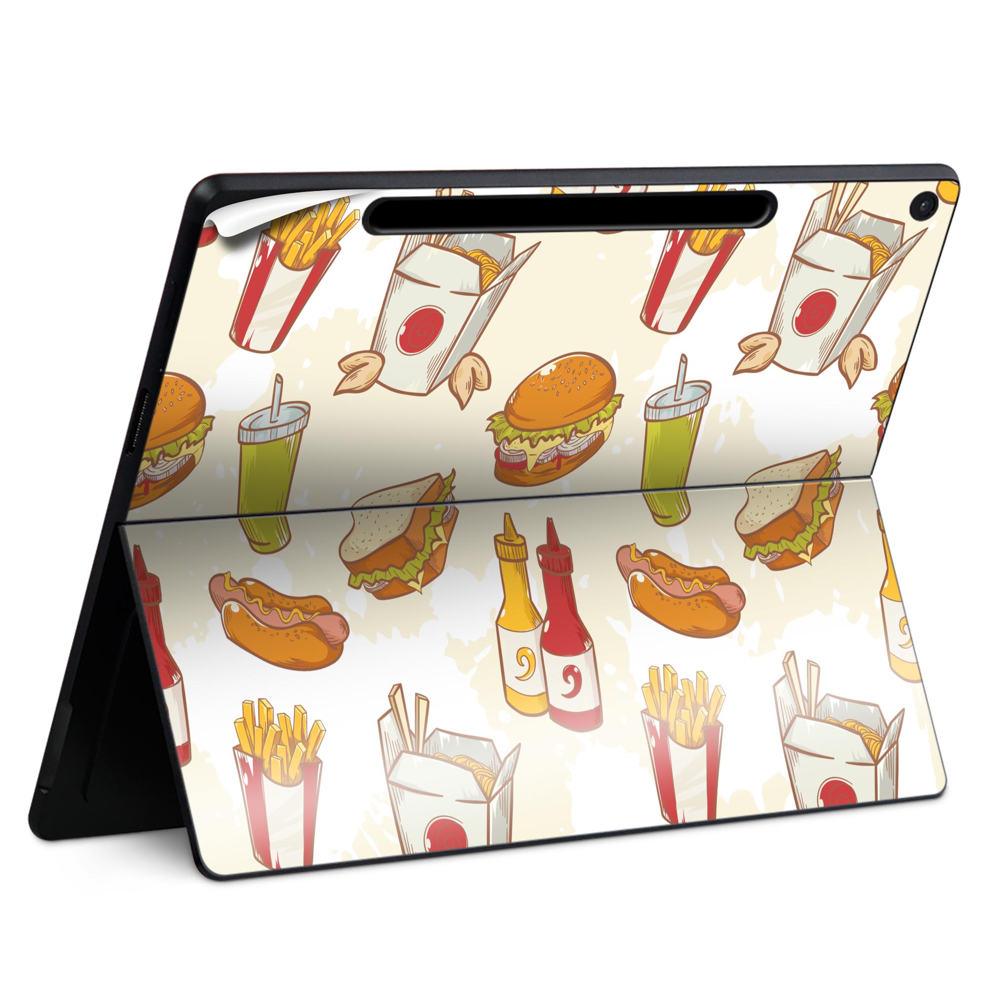 商品特徴・貼るだけでかんたん着せ替え、Surfac Pro 12インチ(2025) 共通対応デザインスキンシール・高精細プリントで写真と遜色のない仕上がり！半光沢シートでしっとりツヤのある表現力・ちょっとしたすり傷からSurface本体を保...