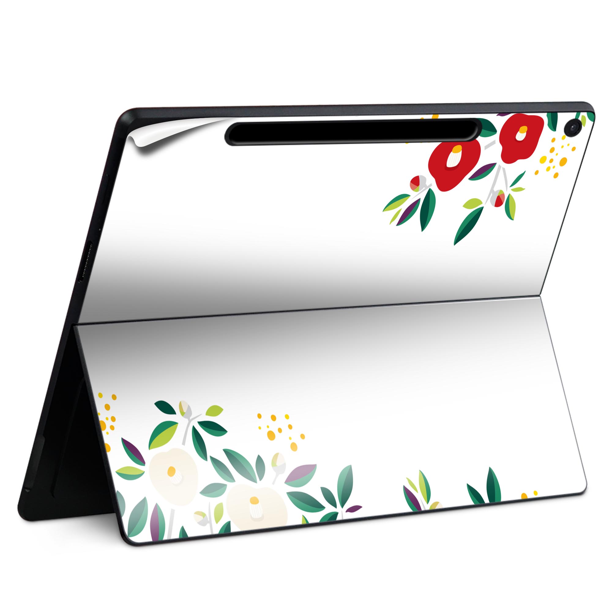 商品特徴・貼るだけでかんたん着せ替え、Surfac Pro 12インチ(2025) 共通対応デザインスキンシール・高精細プリントで写真と遜色のない仕上がり！半光沢シートでしっとりツヤのある表現力・ちょっとしたすり傷からSurface本体を保...