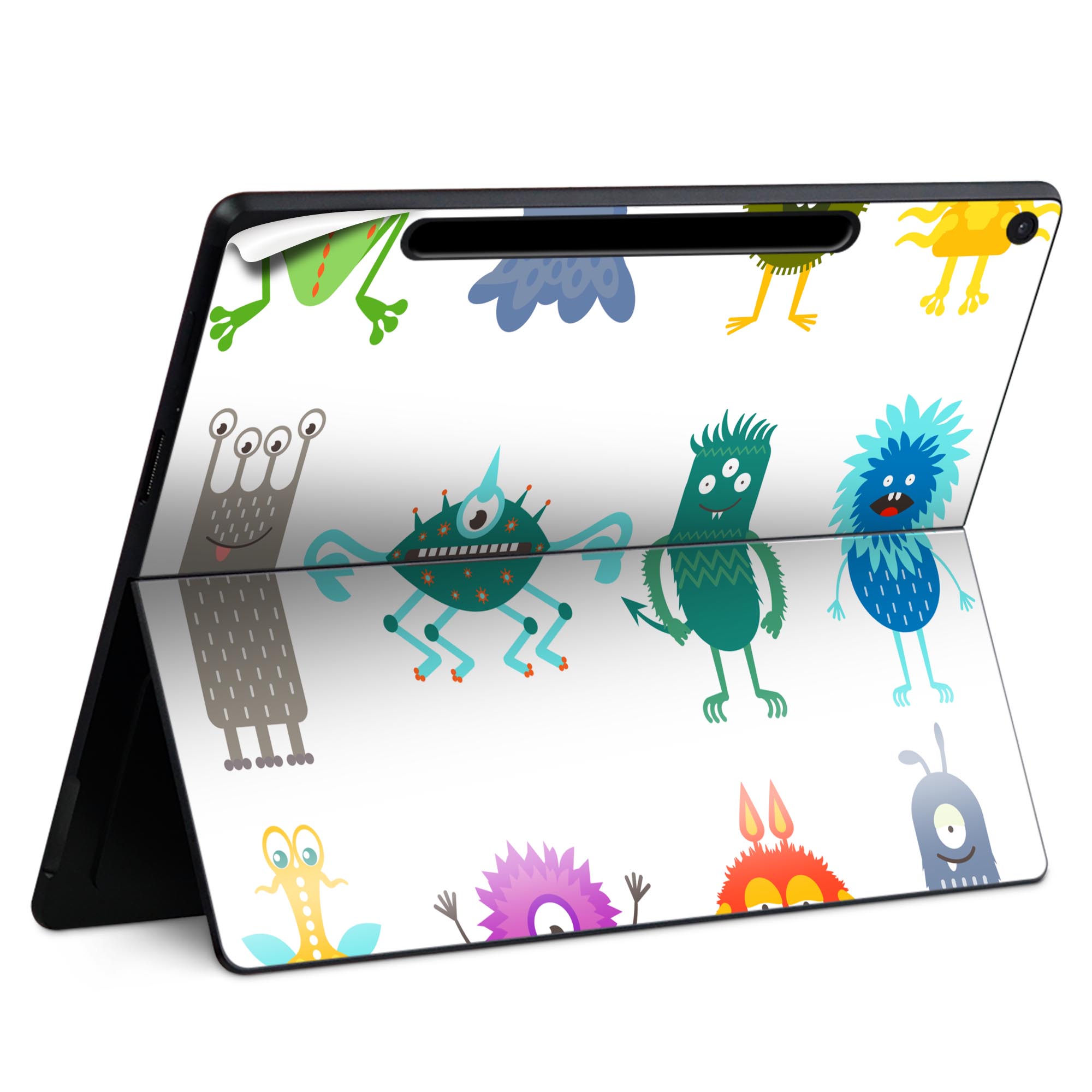 商品特徴・貼るだけでかんたん着せ替え、Surfac Pro 12インチ(2025) 共通対応デザインスキンシール・高精細プリントで写真と遜色のない仕上がり！半光沢シートでしっとりツヤのある表現力・ちょっとしたすり傷からSurface本体を保...