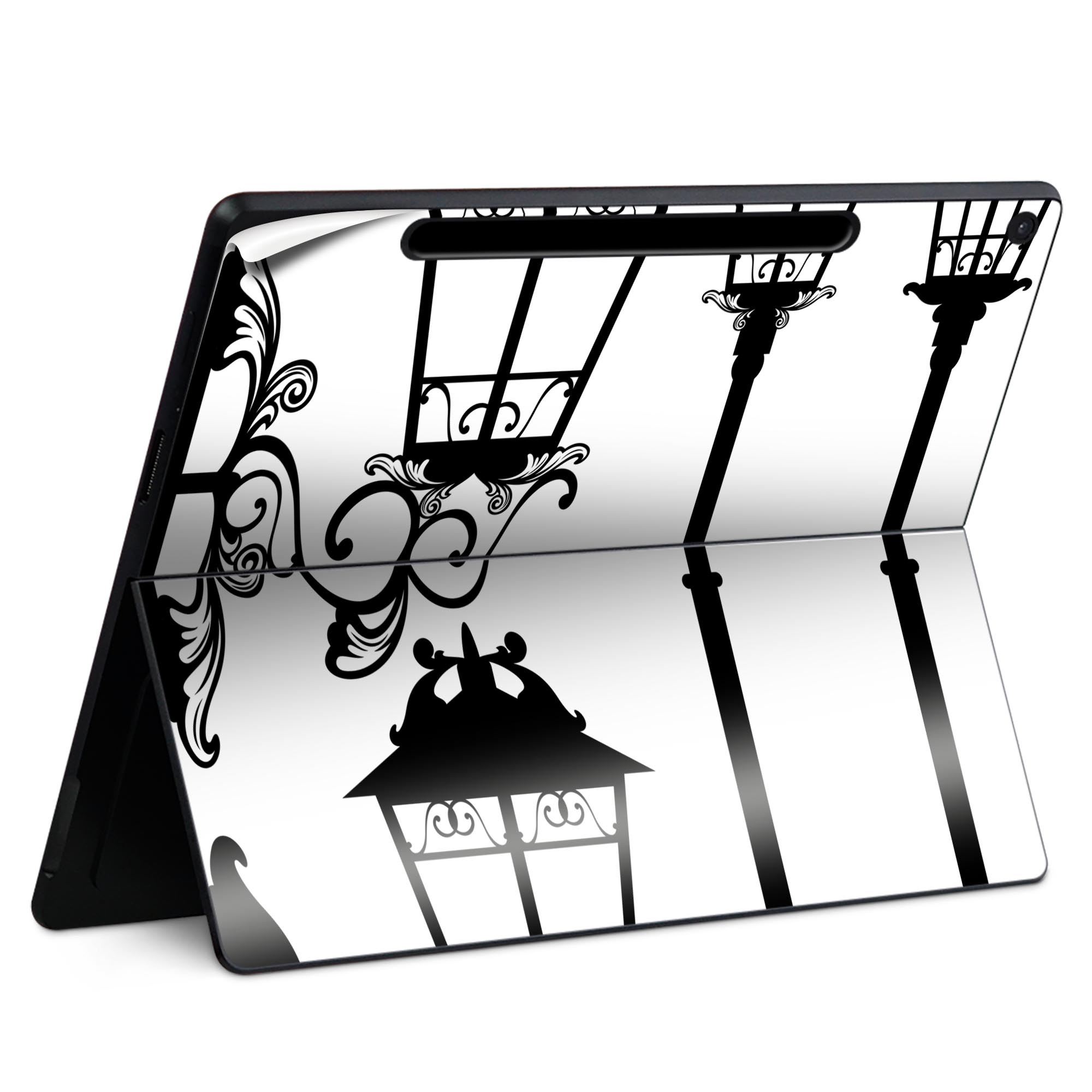 商品特徴・貼るだけでかんたん着せ替え、Surfac Pro 12インチ(2025) 共通対応デザインスキンシール・高精細プリントで写真と遜色のない仕上がり！半光沢シートでしっとりツヤのある表現力・ちょっとしたすり傷からSurface本体を保...