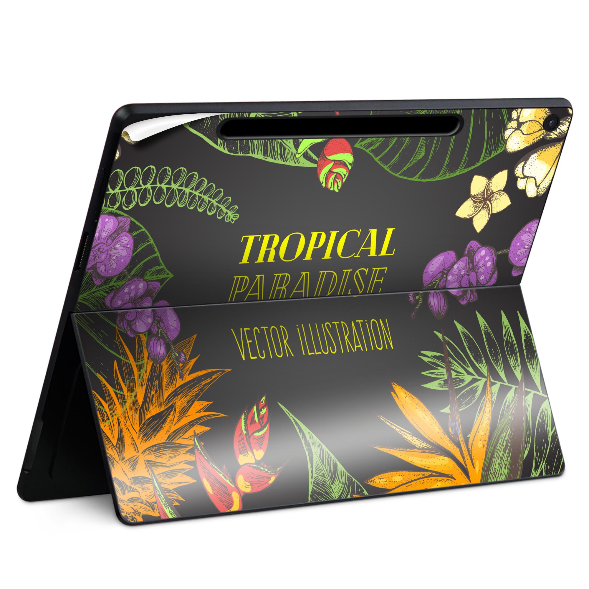 商品特徴・貼るだけでかんたん着せ替え、Surfac Pro 12インチ(2025) 共通対応デザインスキンシール・高精細プリントで写真と遜色のない仕上がり！半光沢シートでしっとりツヤのある表現力・ちょっとしたすり傷からSurface本体を保...