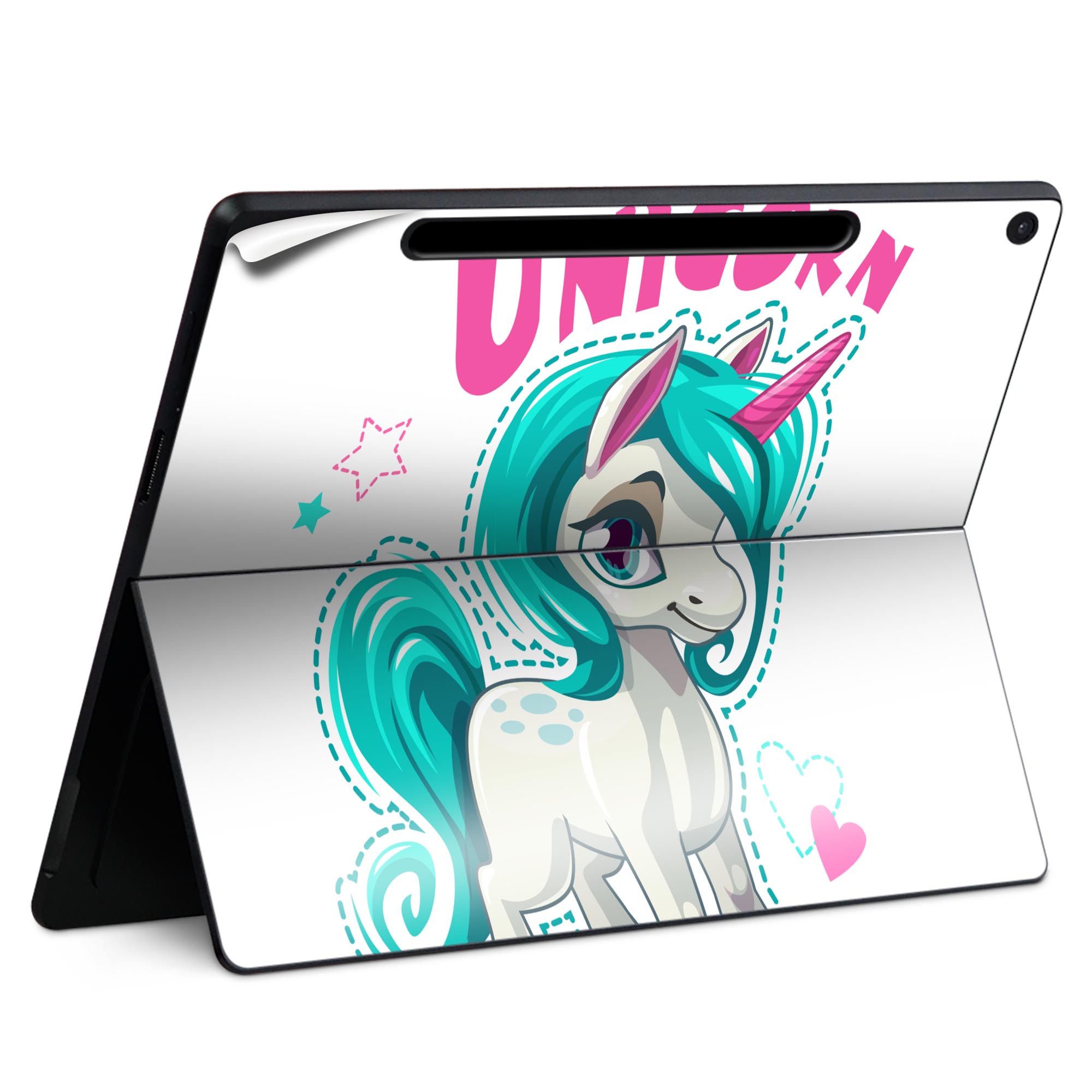 商品特徴・貼るだけでかんたん着せ替え、Surfac Pro 12インチ(2025) 共通対応デザインスキンシール・高精細プリントで写真と遜色のない仕上がり！半光沢シートでしっとりツヤのある表現力・ちょっとしたすり傷からSurface本体を保...