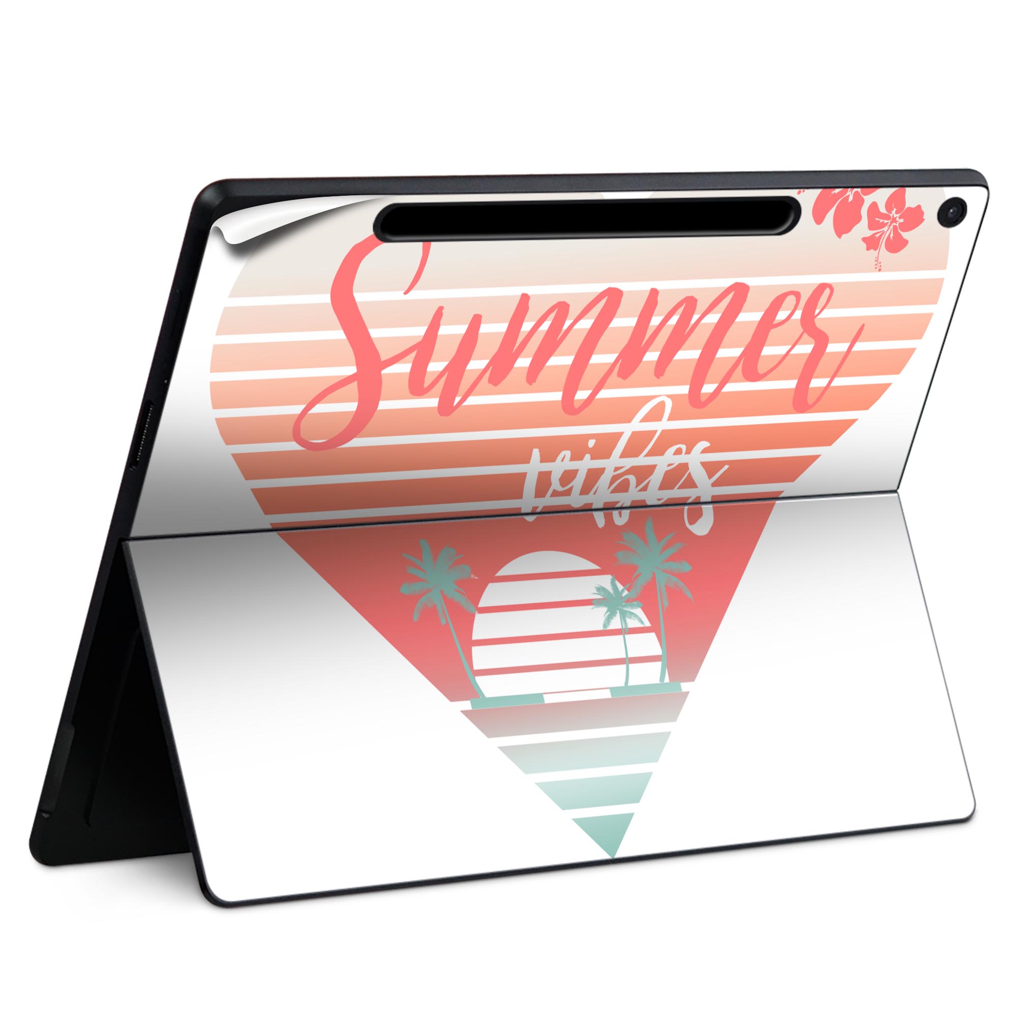 商品特徴・貼るだけでかんたん着せ替え、Surfac Pro 12インチ(2025) 共通対応デザインスキンシール・高精細プリントで写真と遜色のない仕上がり！半光沢シートでしっとりツヤのある表現力・ちょっとしたすり傷からSurface本体を保...