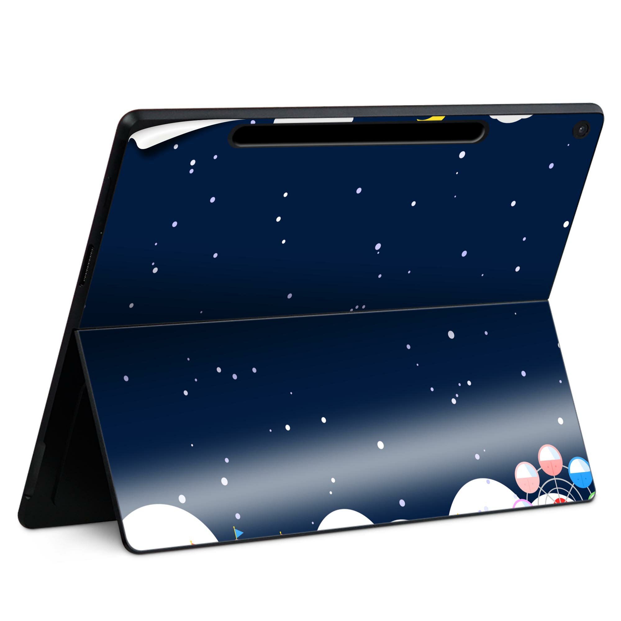 商品特徴・貼るだけでかんたん着せ替え、Surfac Pro 12インチ(2025) 共通対応デザインスキンシール・高精細プリントで写真と遜色のない仕上がり！半光沢シートでしっとりツヤのある表現力・ちょっとしたすり傷からSurface本体を保...