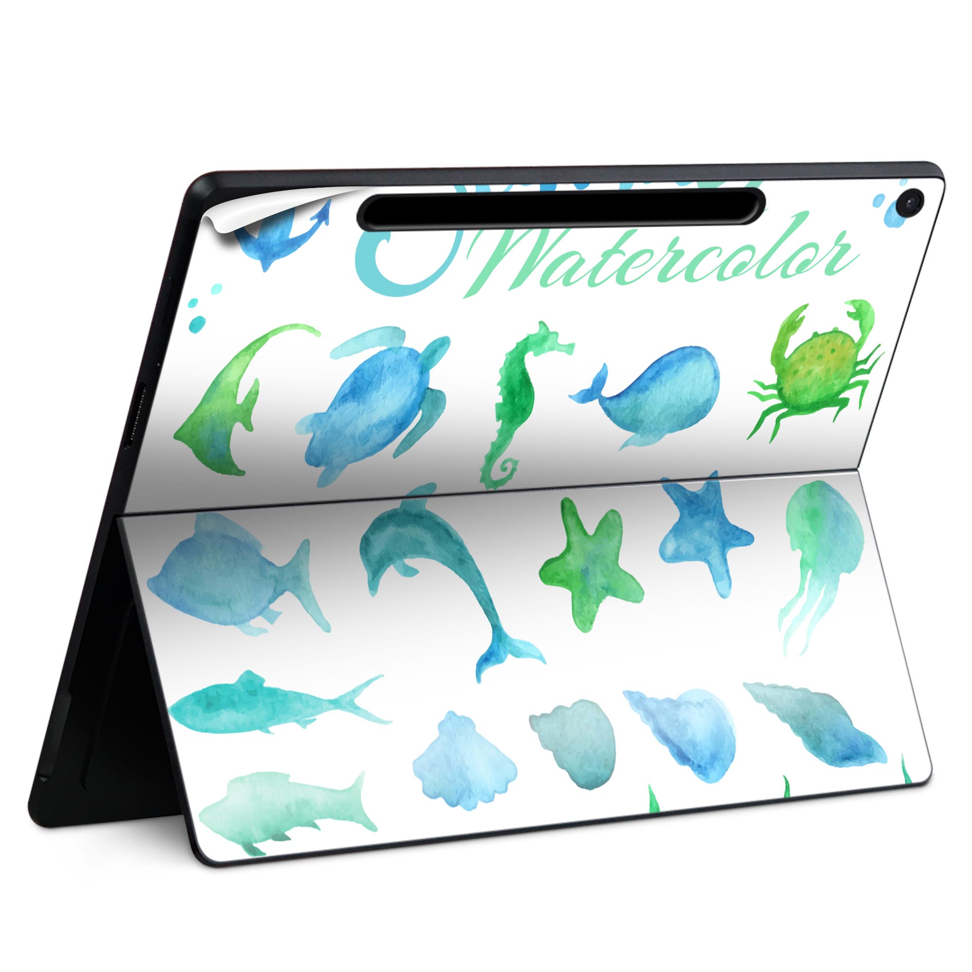 商品特徴・貼るだけでかんたん着せ替え、Surfac Pro 12インチ(2025) 共通対応デザインスキンシール・高精細プリントで写真と遜色のない仕上がり！半光沢シートでしっとりツヤのある表現力・ちょっとしたすり傷からSurface本体を保...