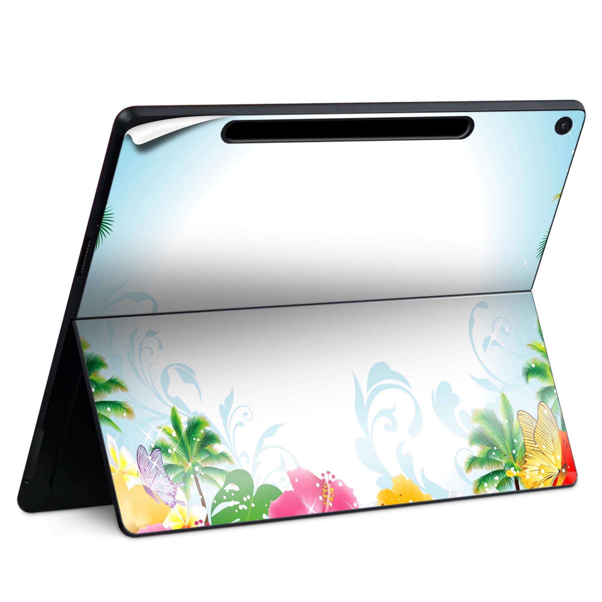 商品特徴・貼るだけでかんたん着せ替え、Surfac Pro 12インチ(2025) 共通対応デザインスキンシール・高精細プリントで写真と遜色のない仕上がり！半光沢シートでしっとりツヤのある表現力・ちょっとしたすり傷からSurface本体を保...