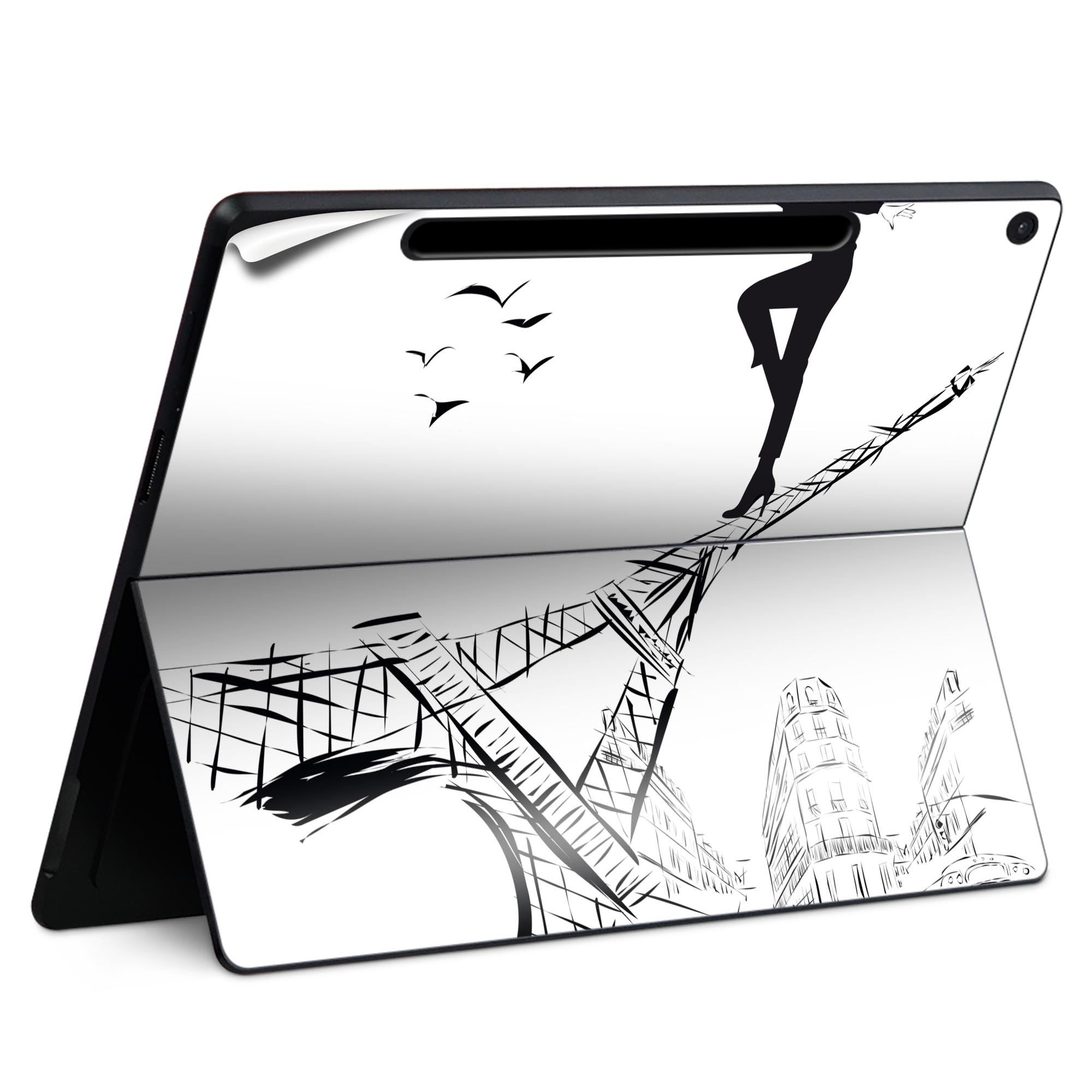 商品特徴・貼るだけでかんたん着せ替え、Surfac Pro 12インチ(2025) 共通対応デザインスキンシール・高精細プリントで写真と遜色のない仕上がり！半光沢シートでしっとりツヤのある表現力・ちょっとしたすり傷からSurface本体を保...