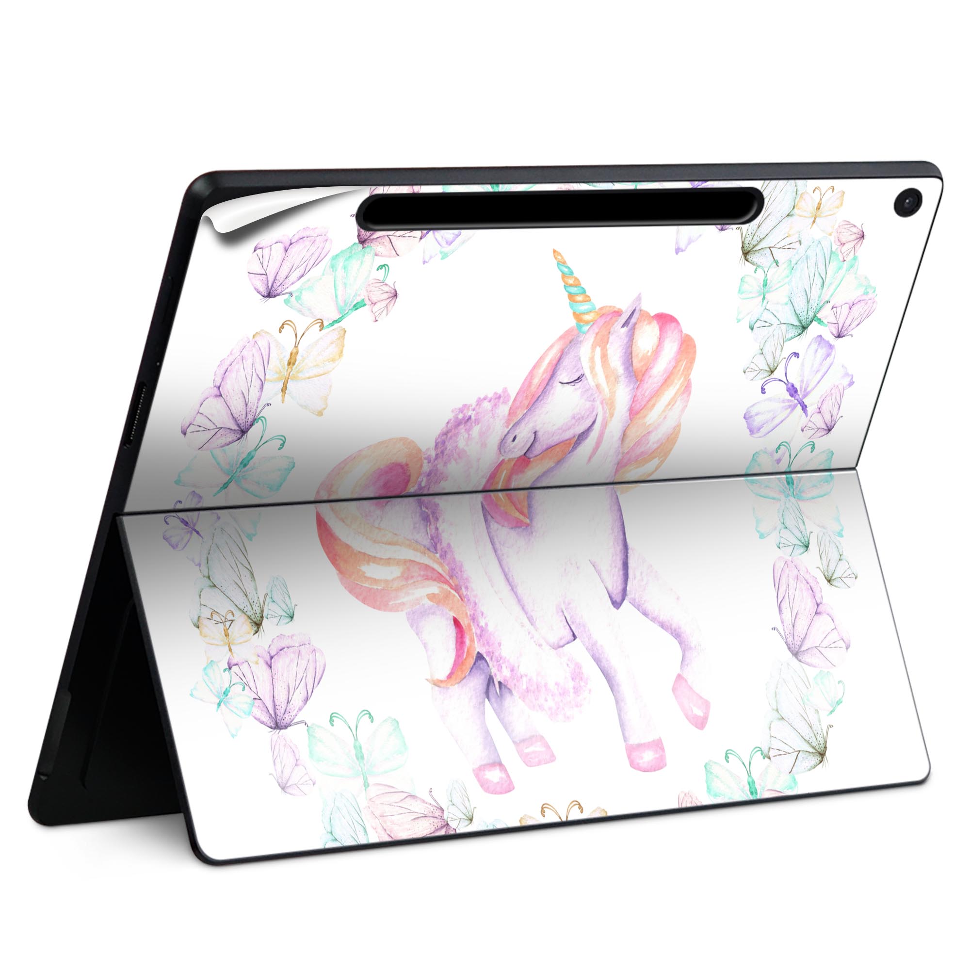 商品特徴・貼るだけでかんたん着せ替え、Surfac Pro 12インチ(2025) 共通対応デザインスキンシール・高精細プリントで写真と遜色のない仕上がり！半光沢シートでしっとりツヤのある表現力・ちょっとしたすり傷からSurface本体を保...