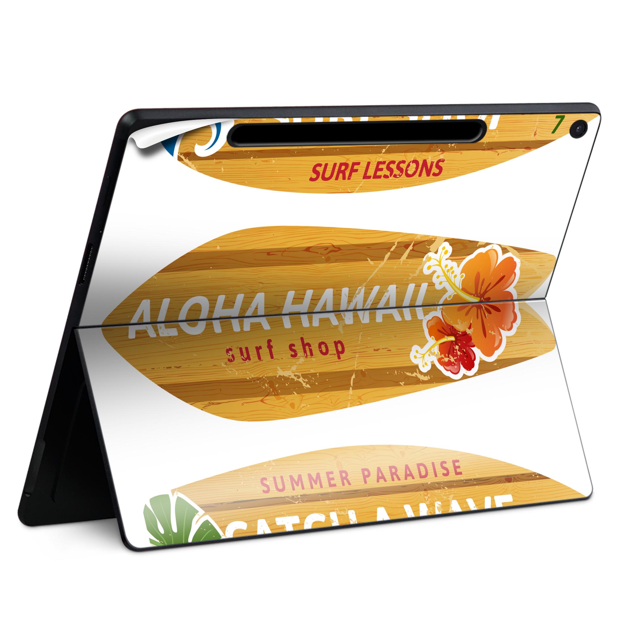 商品特徴・貼るだけでかんたん着せ替え、Surfac Pro 12インチ(2025) 共通対応デザインスキンシール・高精細プリントで写真と遜色のない仕上がり！半光沢シートでしっとりツヤのある表現力・ちょっとしたすり傷からSurface本体を保...