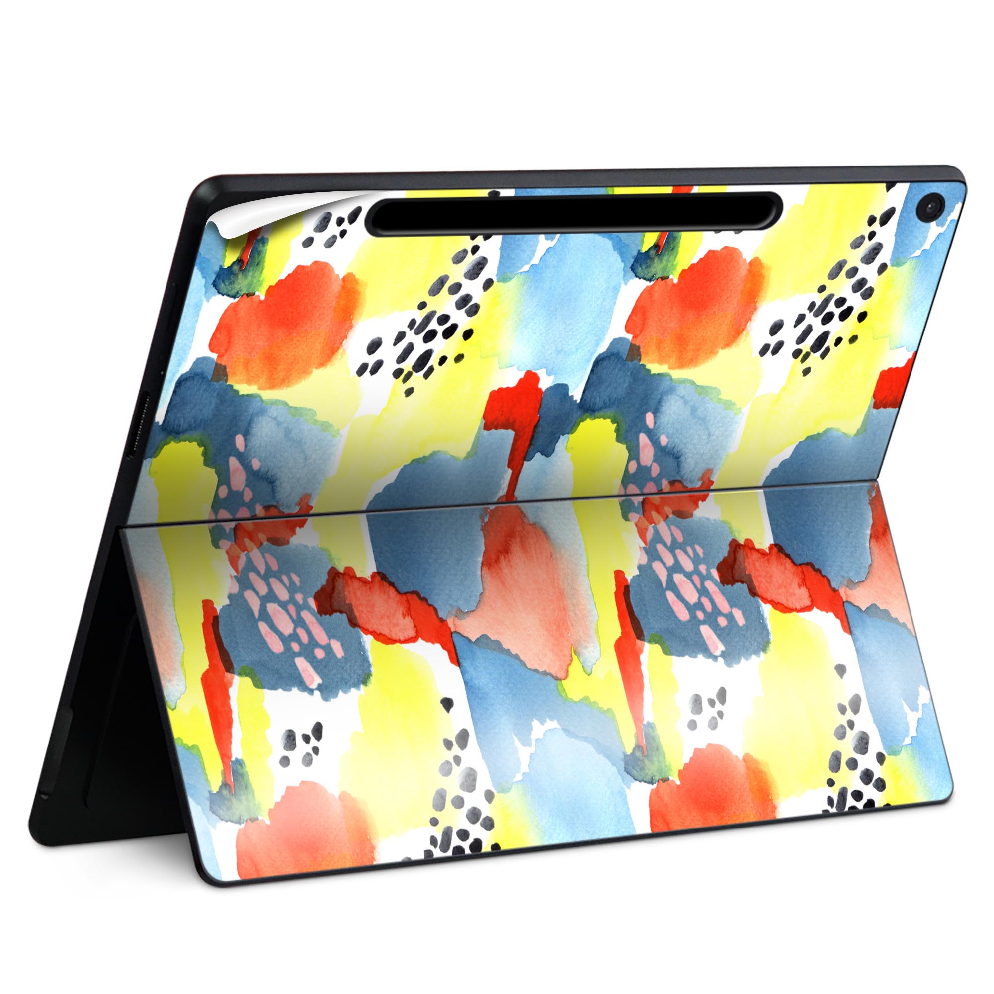 商品特徴・貼るだけでかんたん着せ替え、Surfac Pro 12インチ(2025) 共通対応デザインスキンシール・高精細プリントで写真と遜色のない仕上がり！半光沢シートでしっとりツヤのある表現力・ちょっとしたすり傷からSurface本体を保...