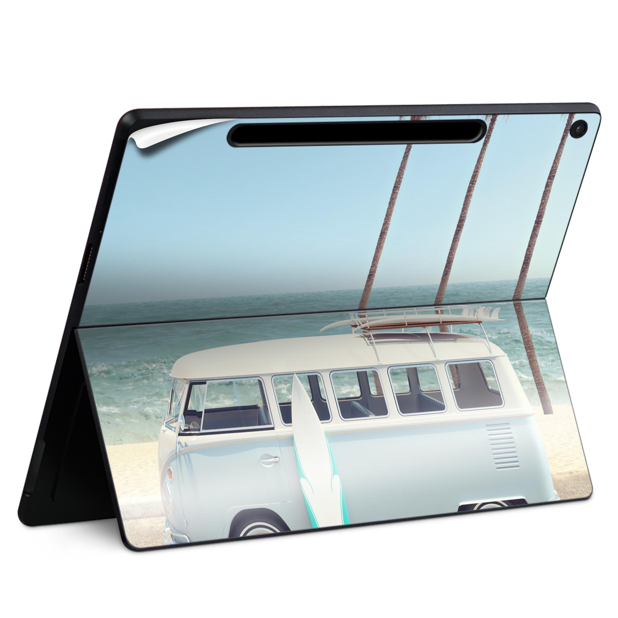 商品特徴・貼るだけでかんたん着せ替え、Surfac Pro 12インチ(2025) 共通対応デザインスキンシール・高精細プリントで写真と遜色のない仕上がり！半光沢シートでしっとりツヤのある表現力・ちょっとしたすり傷からSurface本体を保...