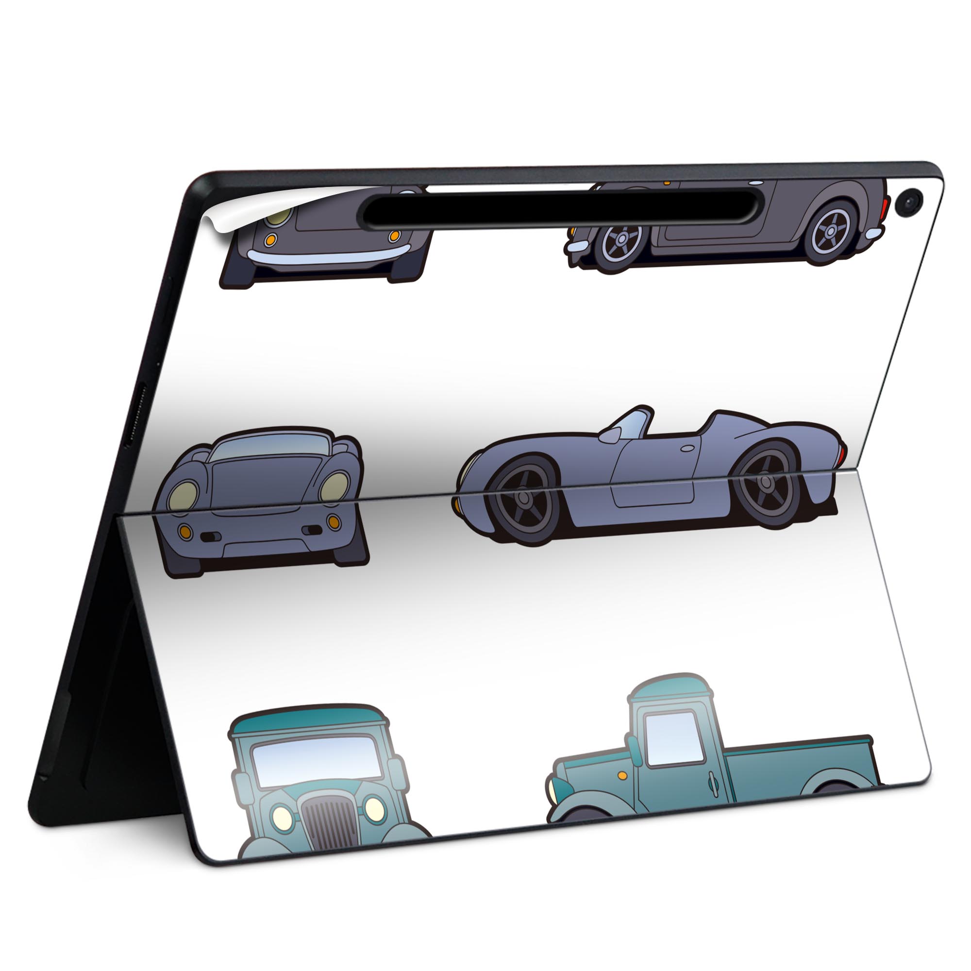 商品特徴・貼るだけでかんたん着せ替え、Surfac Pro 12インチ(2025) 共通対応デザインスキンシール・高精細プリントで写真と遜色のない仕上がり！半光沢シートでしっとりツヤのある表現力・ちょっとしたすり傷からSurface本体を保...