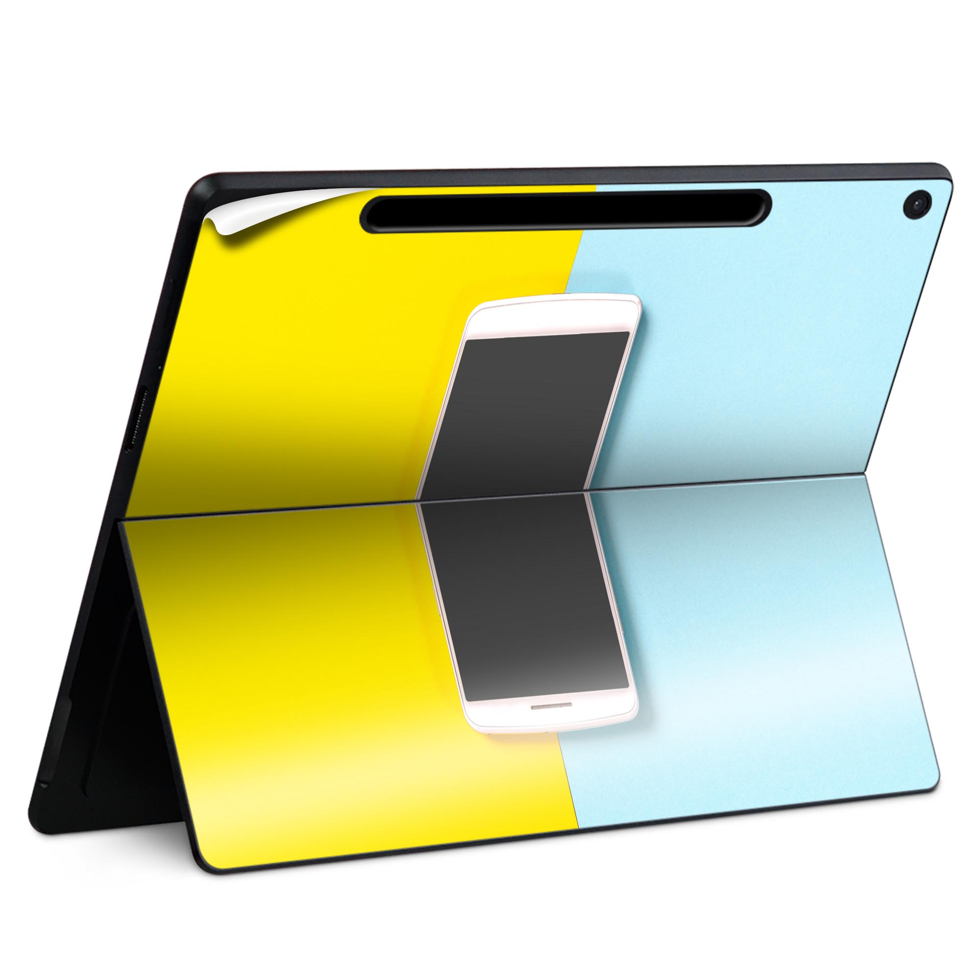 商品特徴・貼るだけでかんたん着せ替え、Surfac Pro 12インチ(2025) 共通対応デザインスキンシール・高精細プリントで写真と遜色のない仕上がり！半光沢シートでしっとりツヤのある表現力・ちょっとしたすり傷からSurface本体を保...