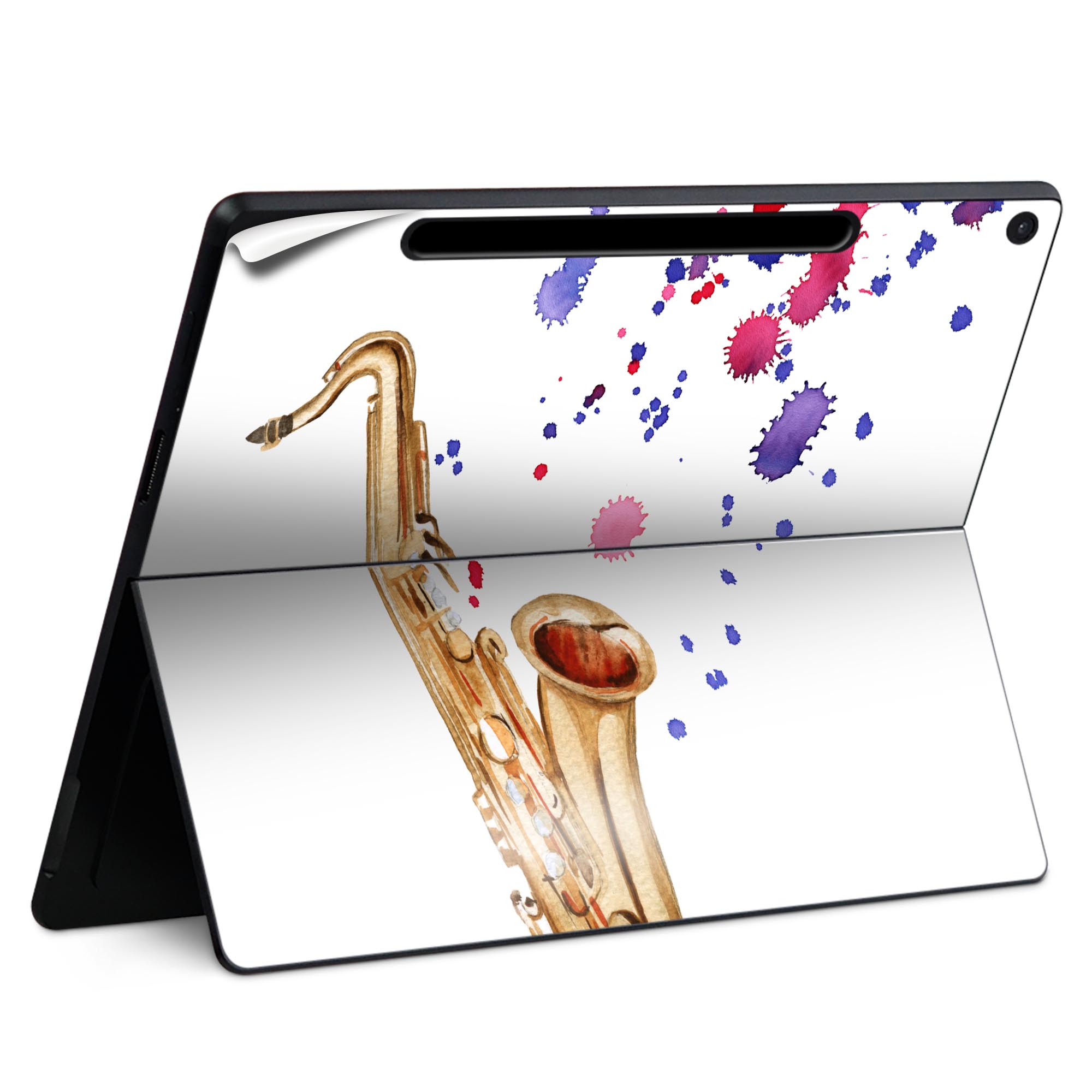 商品特徴・貼るだけでかんたん着せ替え、Surfac Pro 12インチ(2025) 共通対応デザインスキンシール・高精細プリントで写真と遜色のない仕上がり！半光沢シートでしっとりツヤのある表現力・ちょっとしたすり傷からSurface本体を保...