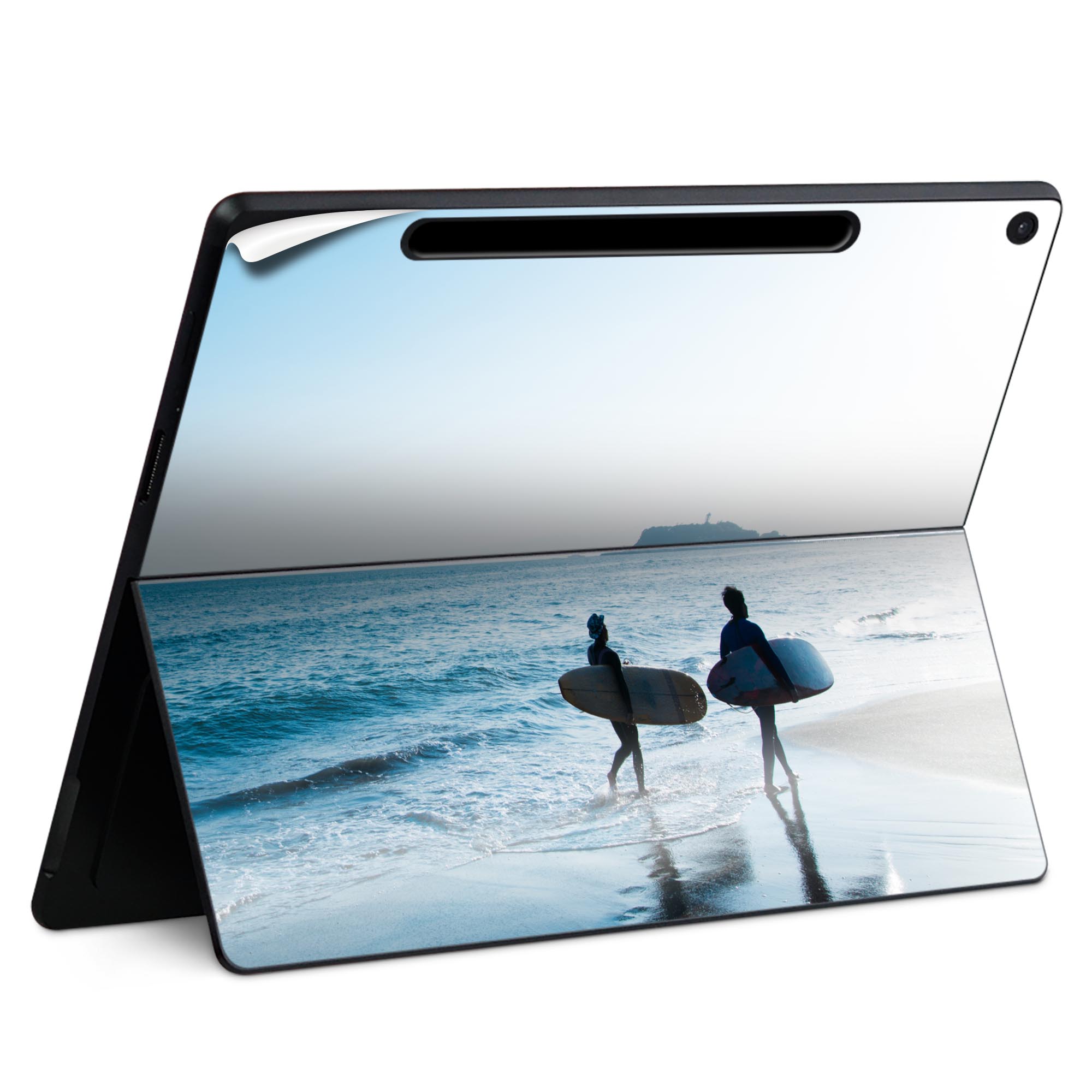 商品特徴・貼るだけでかんたん着せ替え、Surfac Pro 12インチ(2025) 共通対応デザインスキンシール・高精細プリントで写真と遜色のない仕上がり！半光沢シートでしっとりツヤのある表現力・ちょっとしたすり傷からSurface本体を保...