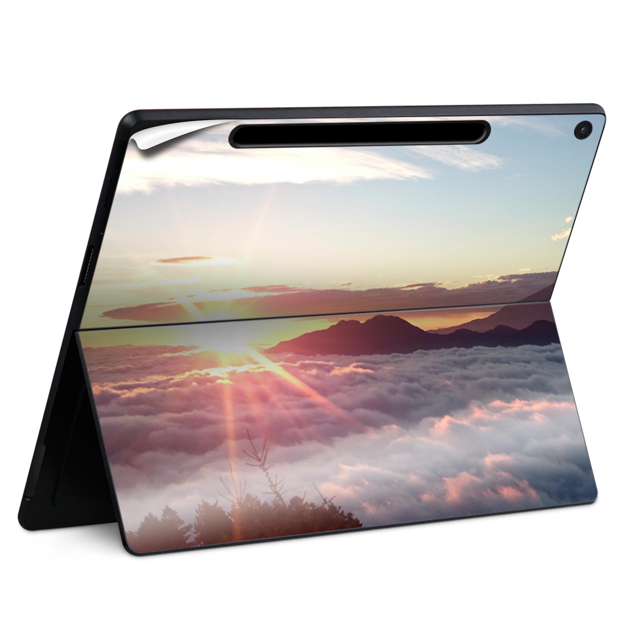 商品特徴・貼るだけでかんたん着せ替え、Surfac Pro 12インチ(2025) 共通対応デザインスキンシール・高精細プリントで写真と遜色のない仕上がり！半光沢シートでしっとりツヤのある表現力・ちょっとしたすり傷からSurface本体を保...